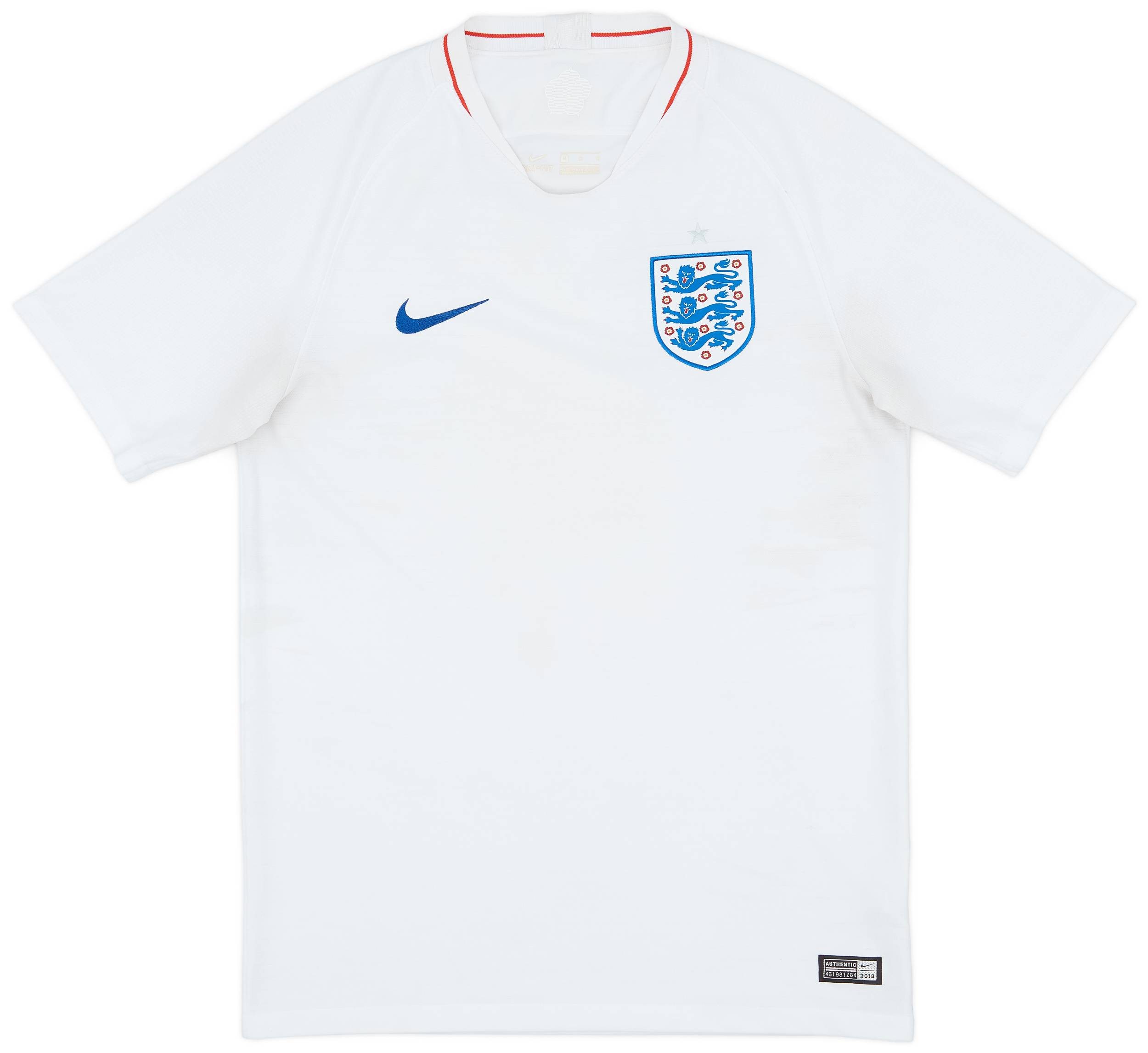 2018-19 England Home Shirt - 5/10 - (M)