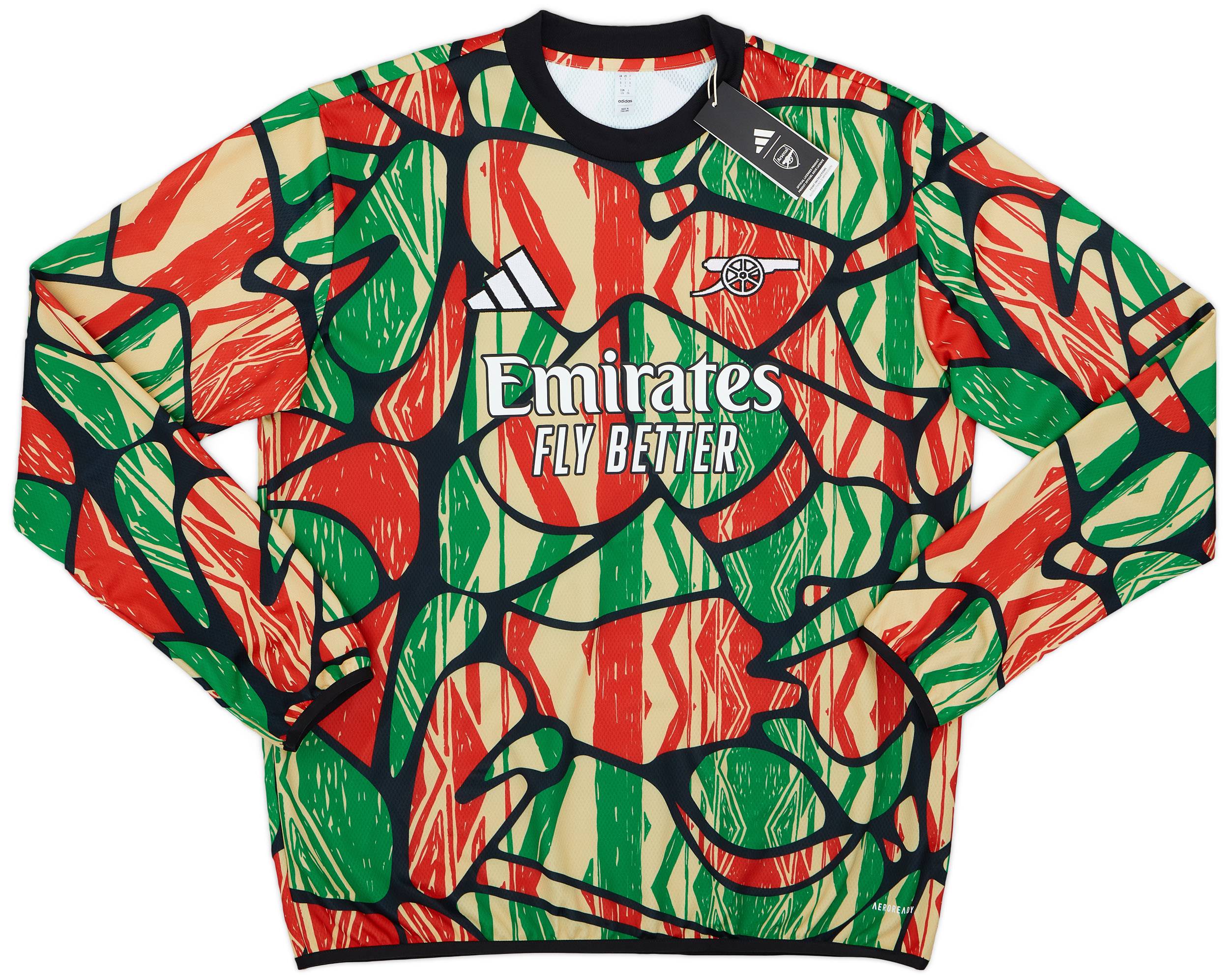 2024-25 Arsenal adidas Pre-Match Warm Top