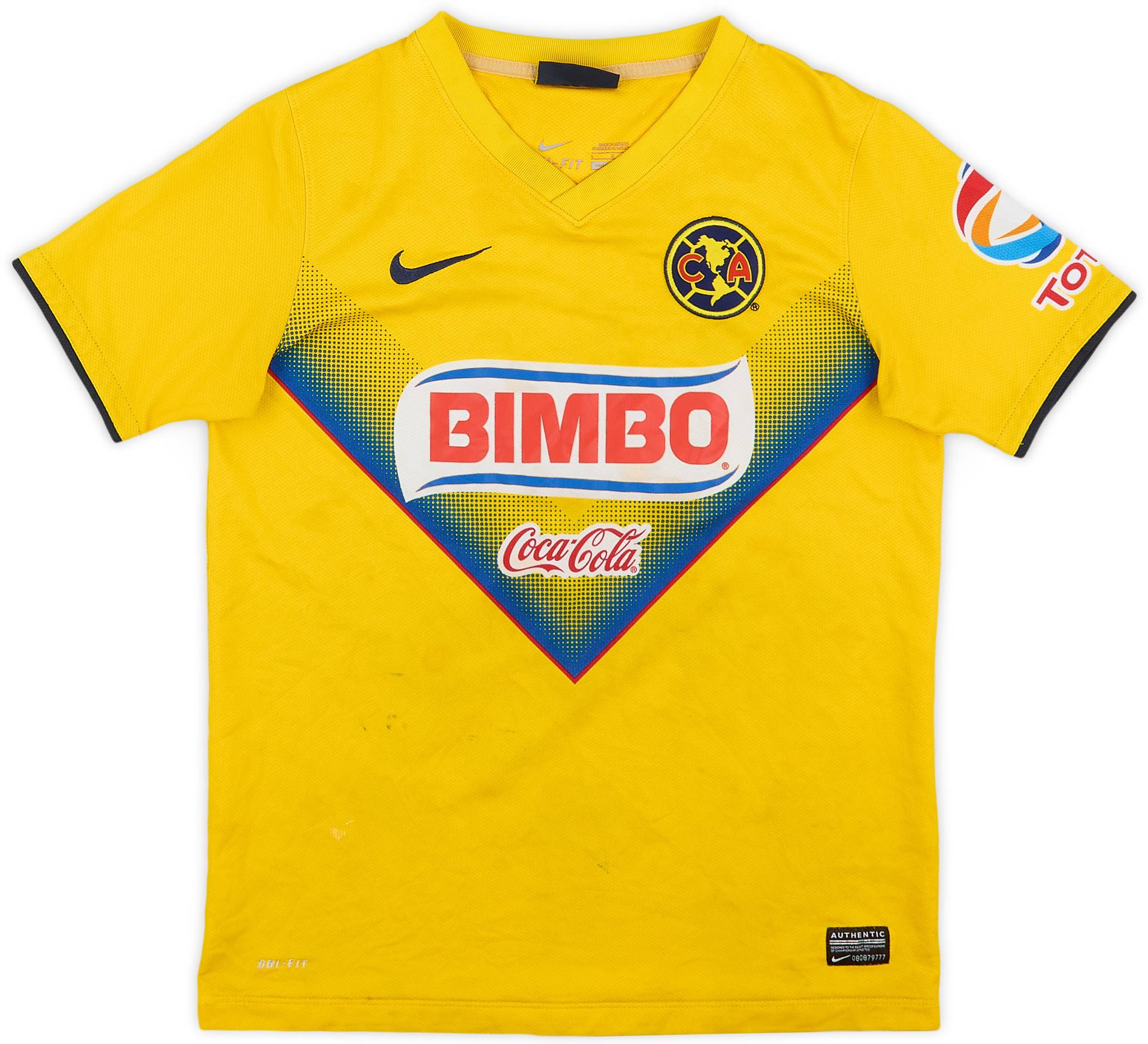 2013-14 Club America Home Shirt - 5/10 - (L.Boys)