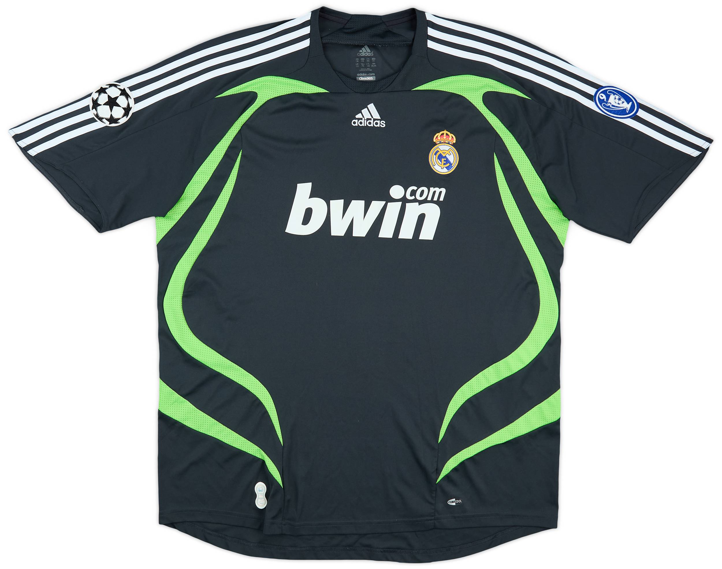 2007-08 Real Madrid CL Third Shirt - 8/10 - (XXL)