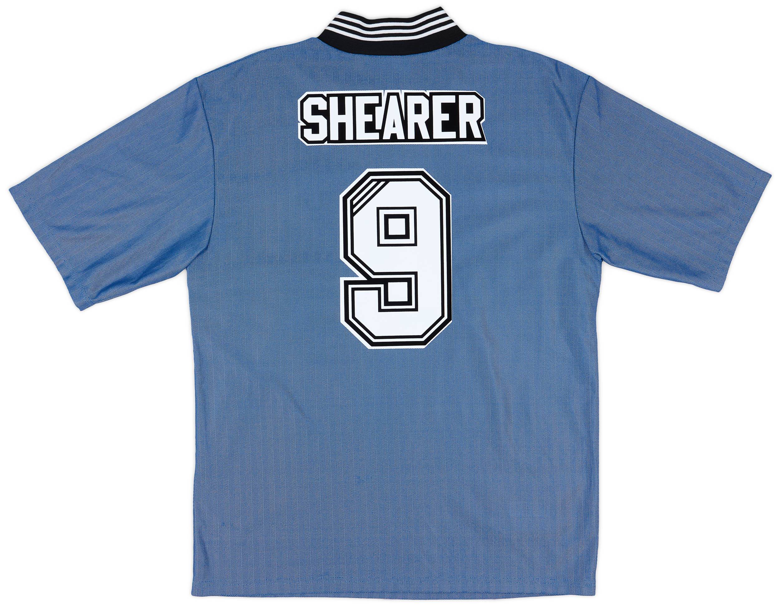 1996-97 Newcastle Away Shirt Shearer #9 - 9/10 - (L)