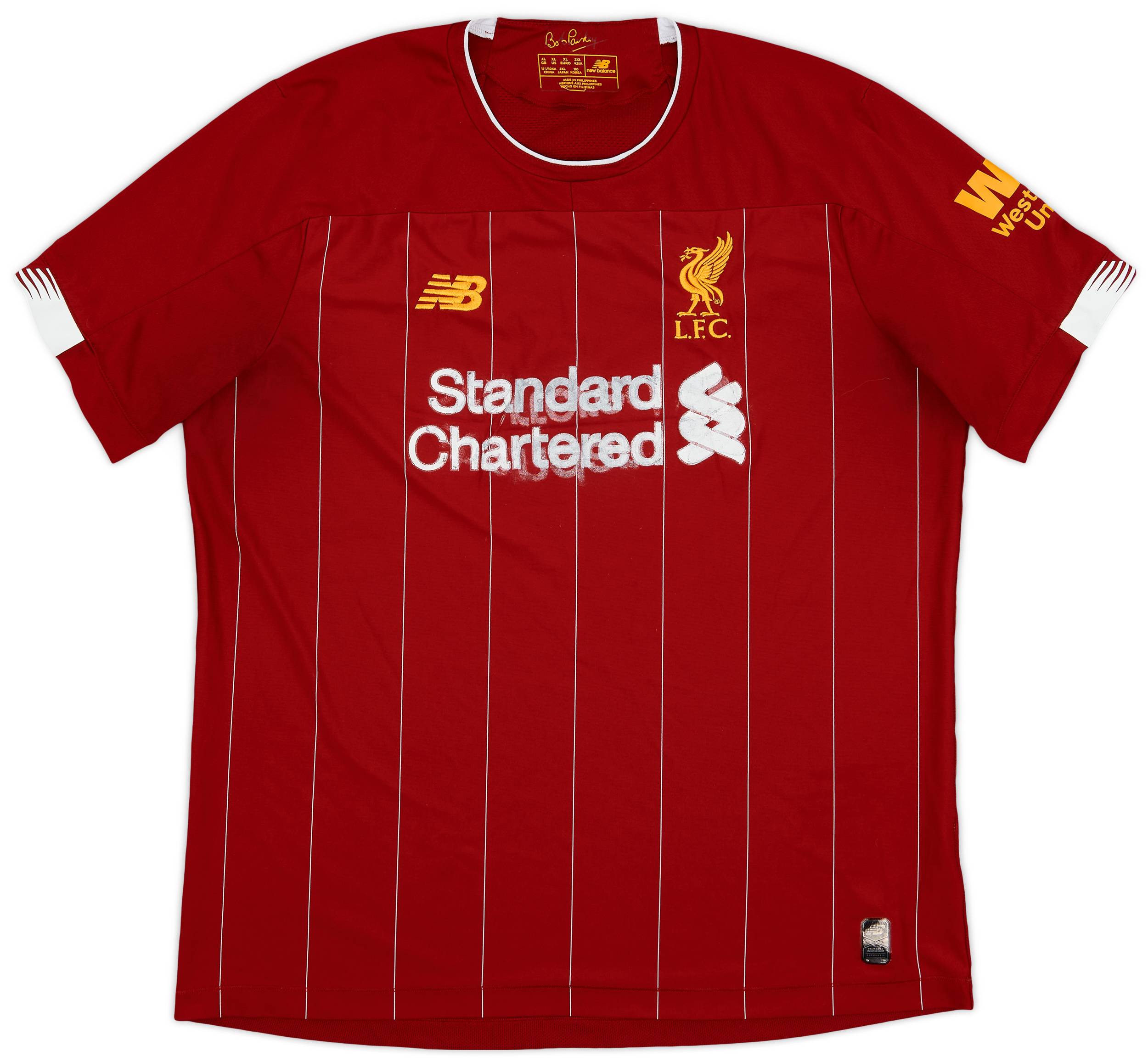 2019-20 Liverpool Home Shirt - 4/10 - (XL)