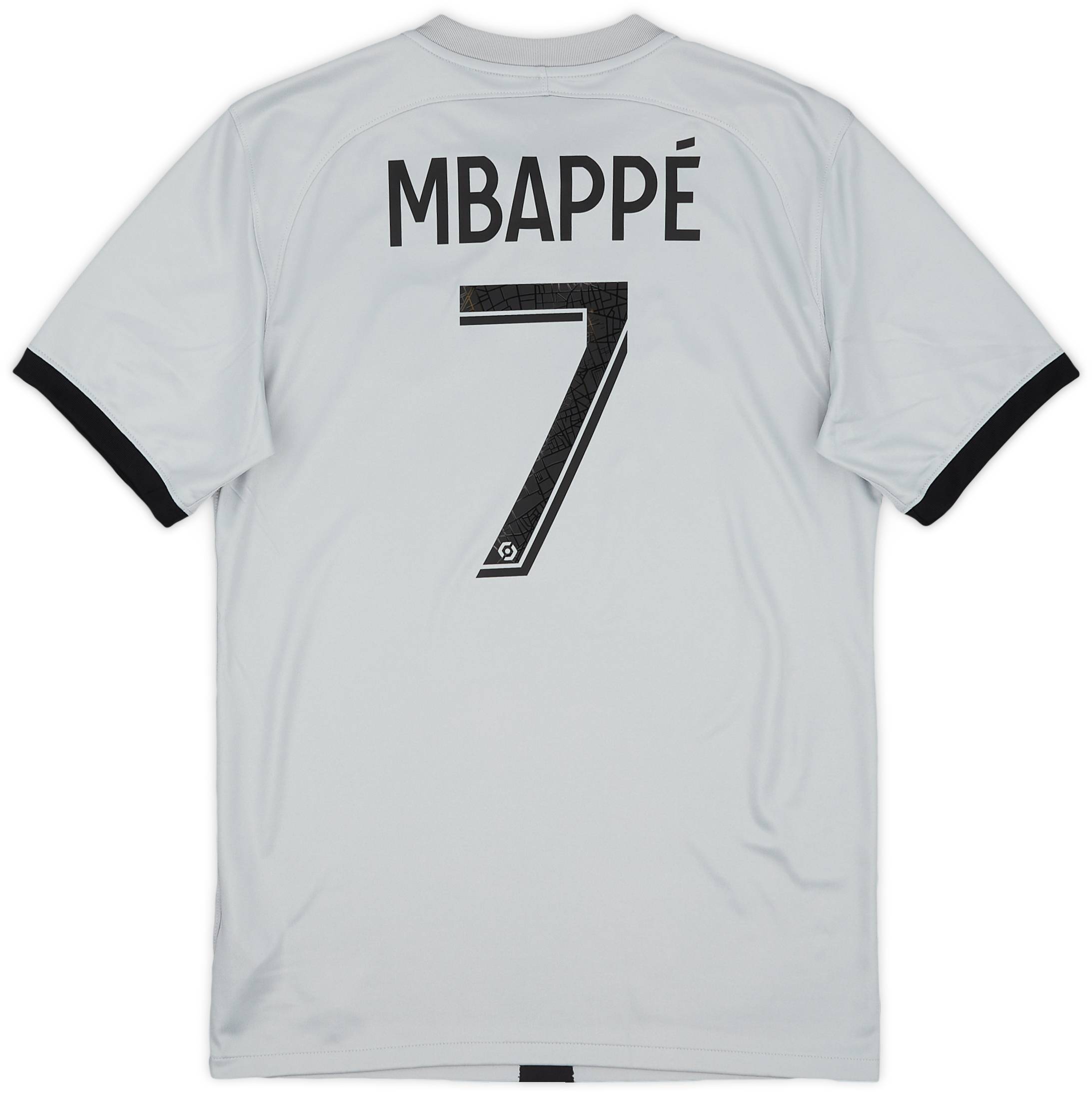 2022-23 Paris Saint-Germain Away Shirt Mbappe #7 - 8/10 - (S)