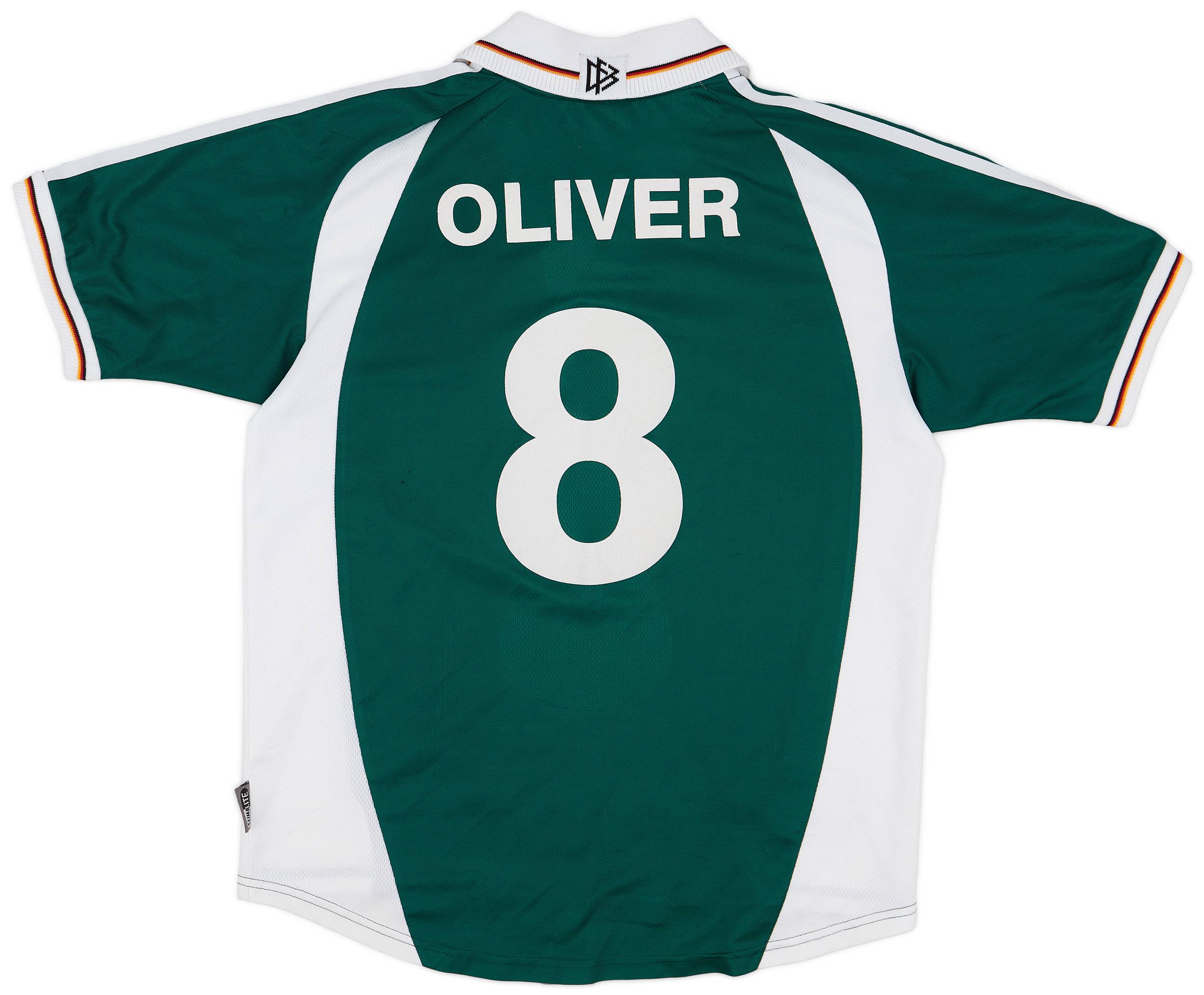2000-02 Germany Away Shirt Oliver #8 - 8/10 - (Y)
