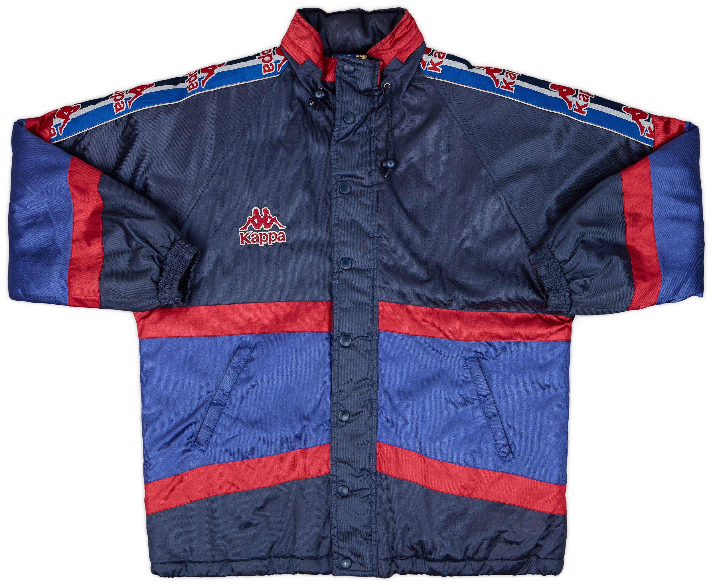 1995-97 Barcelona Kappa Padded Bench Coat - 8/10 - (L)