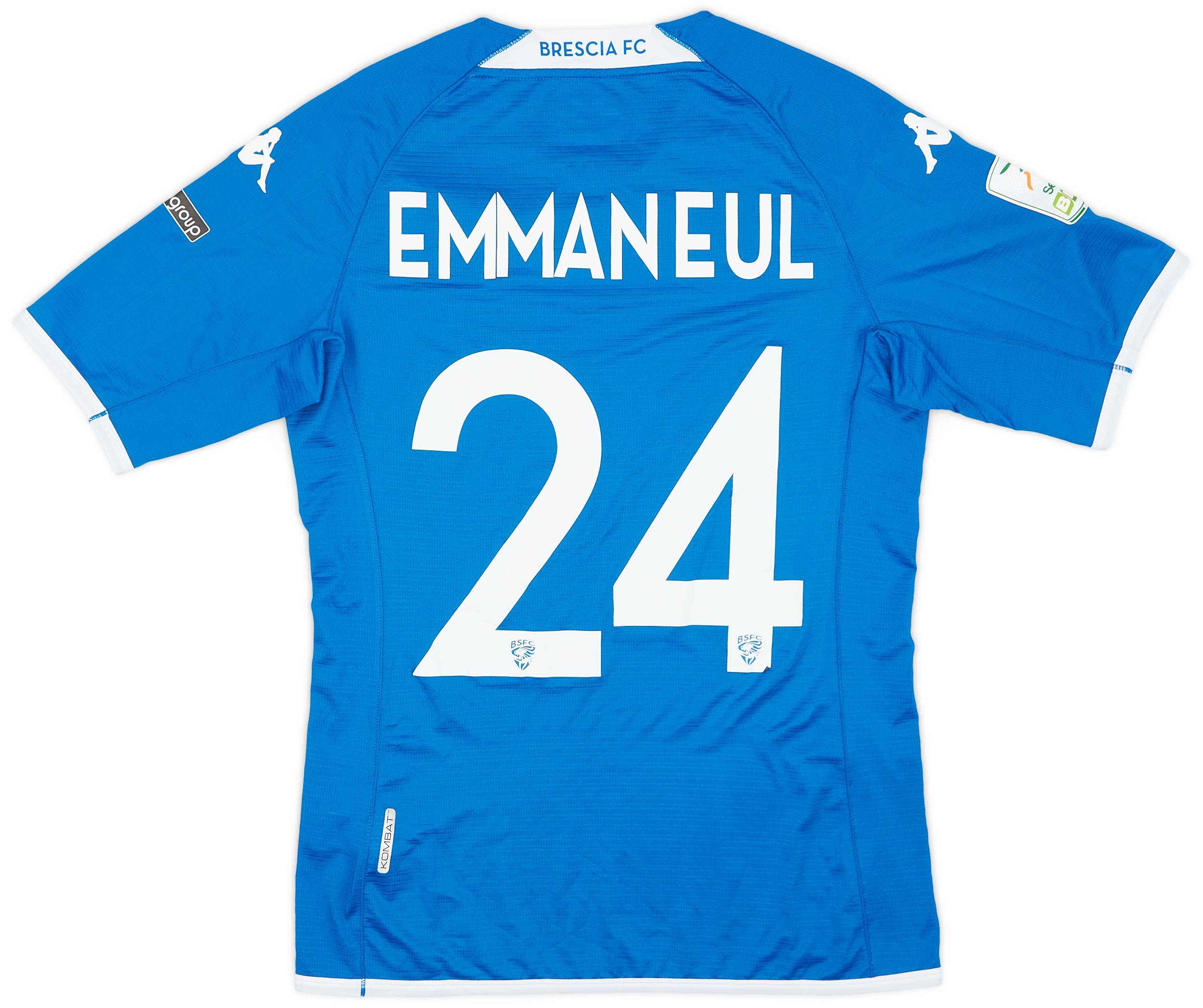 2022-23 Brescia Home Shirt Emmaneul #24 - 8/10 - (XL)