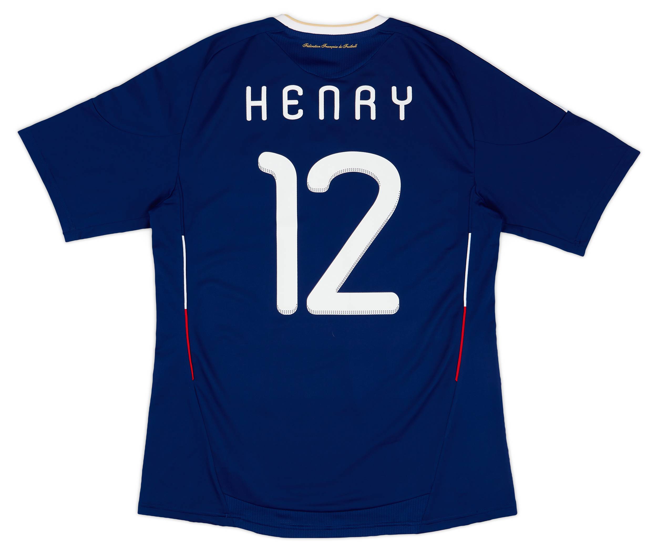 2009-10 France Home Shirt Henry #12