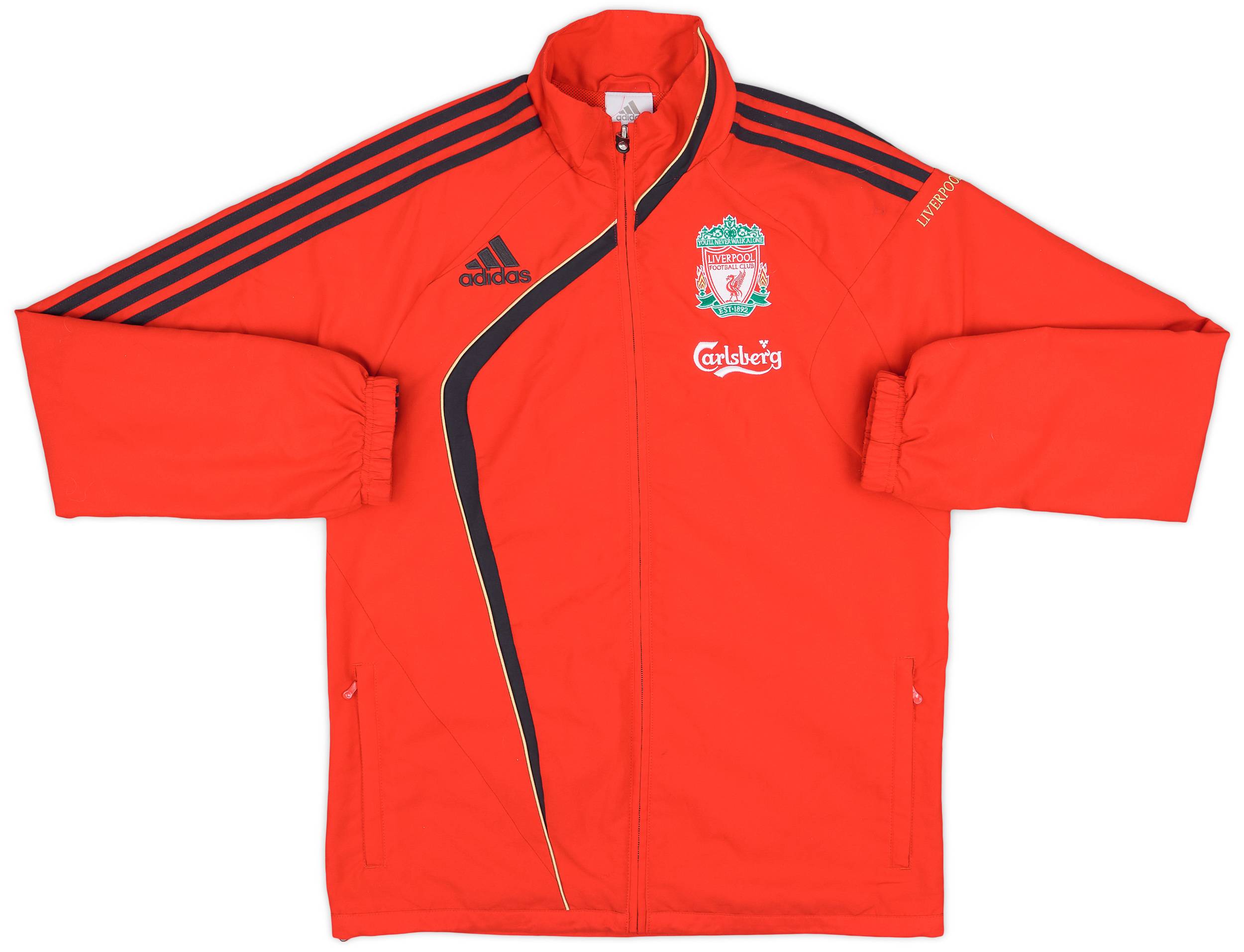 2009-10 Liverpool adidas Track Jacket - 8/10 - (S)