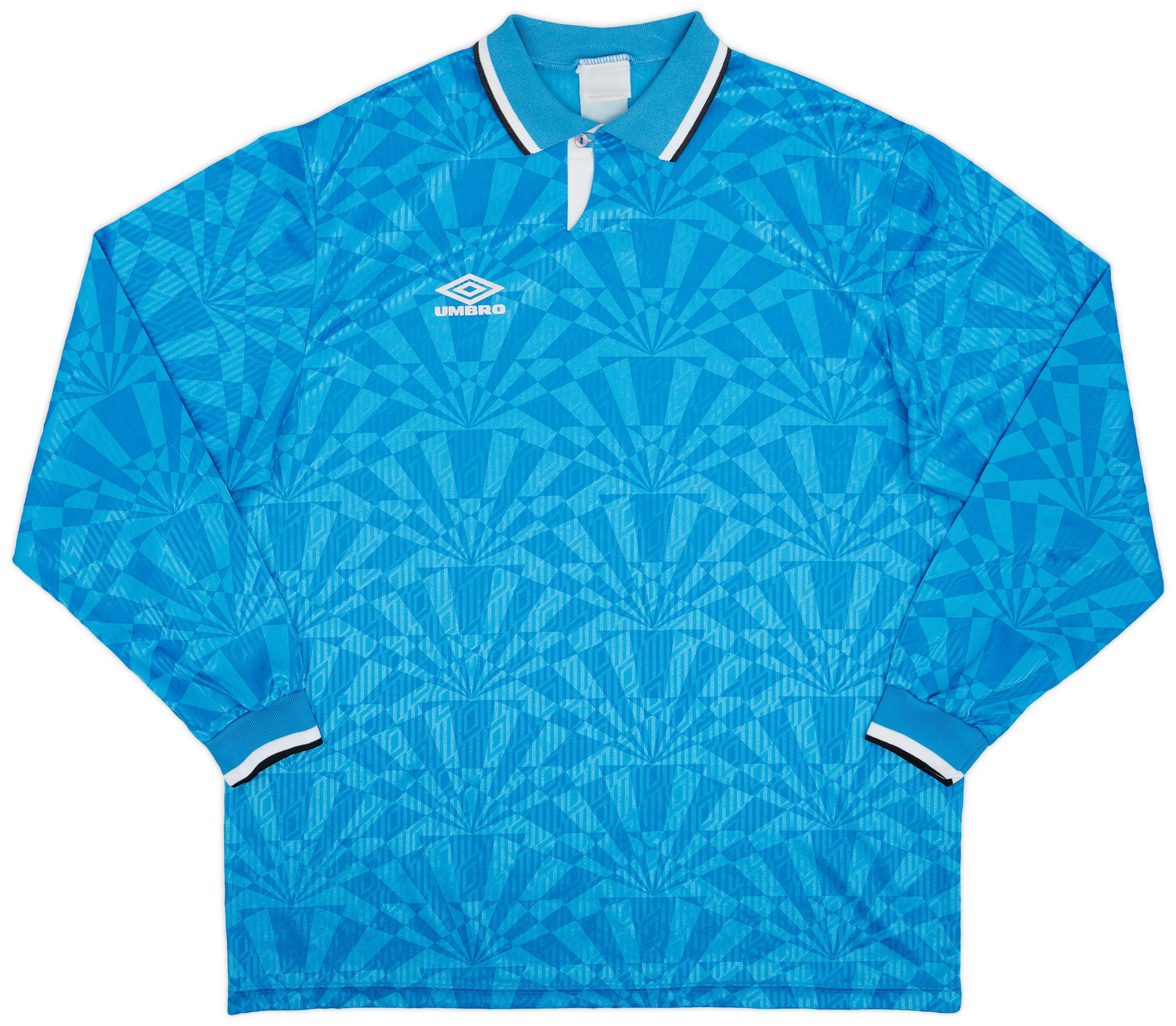 1991-93 Umbro Template L/S Shirt (Napoli) - 8/10 - (XL)