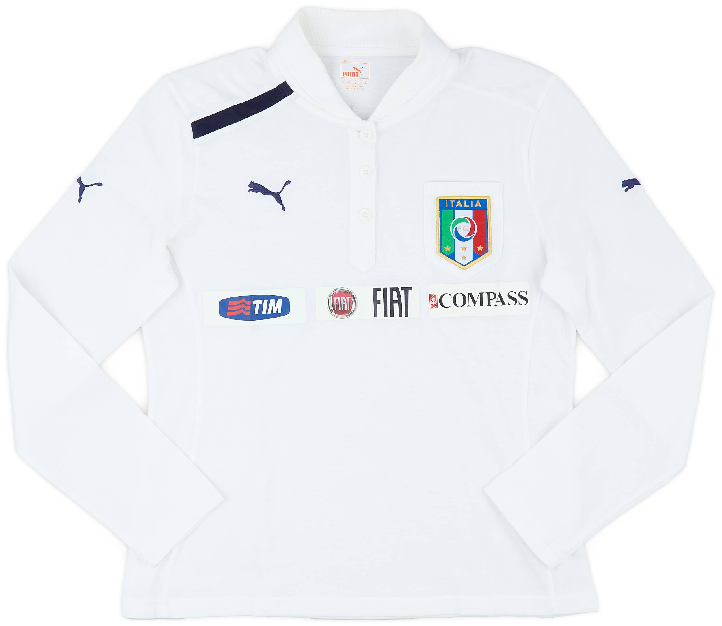 2011-12 Italy Puma Polo L/S Shirt - 10/10 - (Women's M)