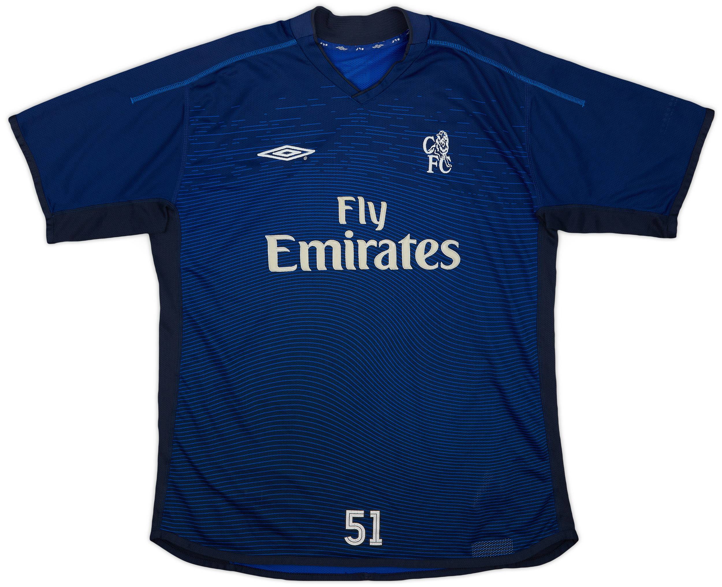 2002-04 Chelsea Umbro Player Issue Training Shirt #51 - 7/10 - (XL)
