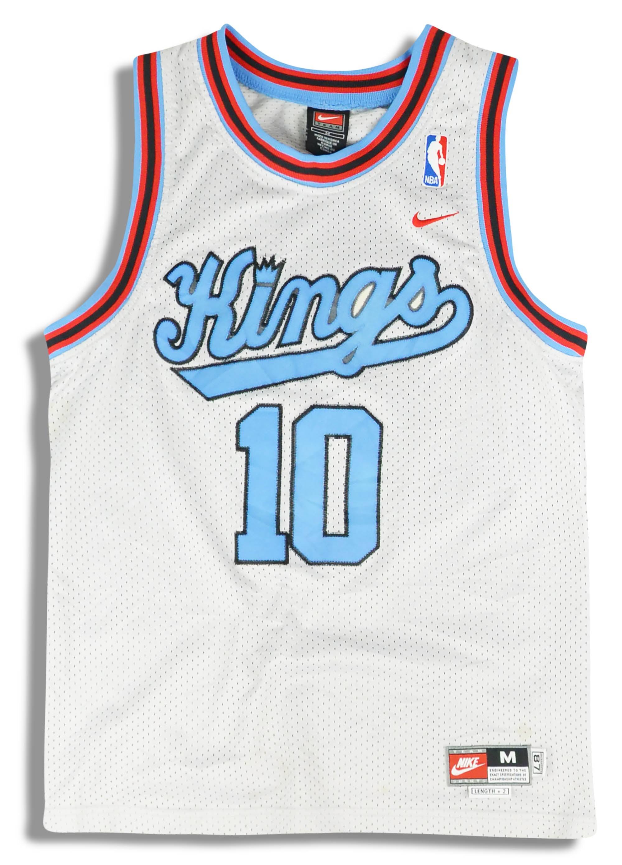 1987 Sacramento Kings Bibby #10 Nike Rewind Jersey (Away) Y