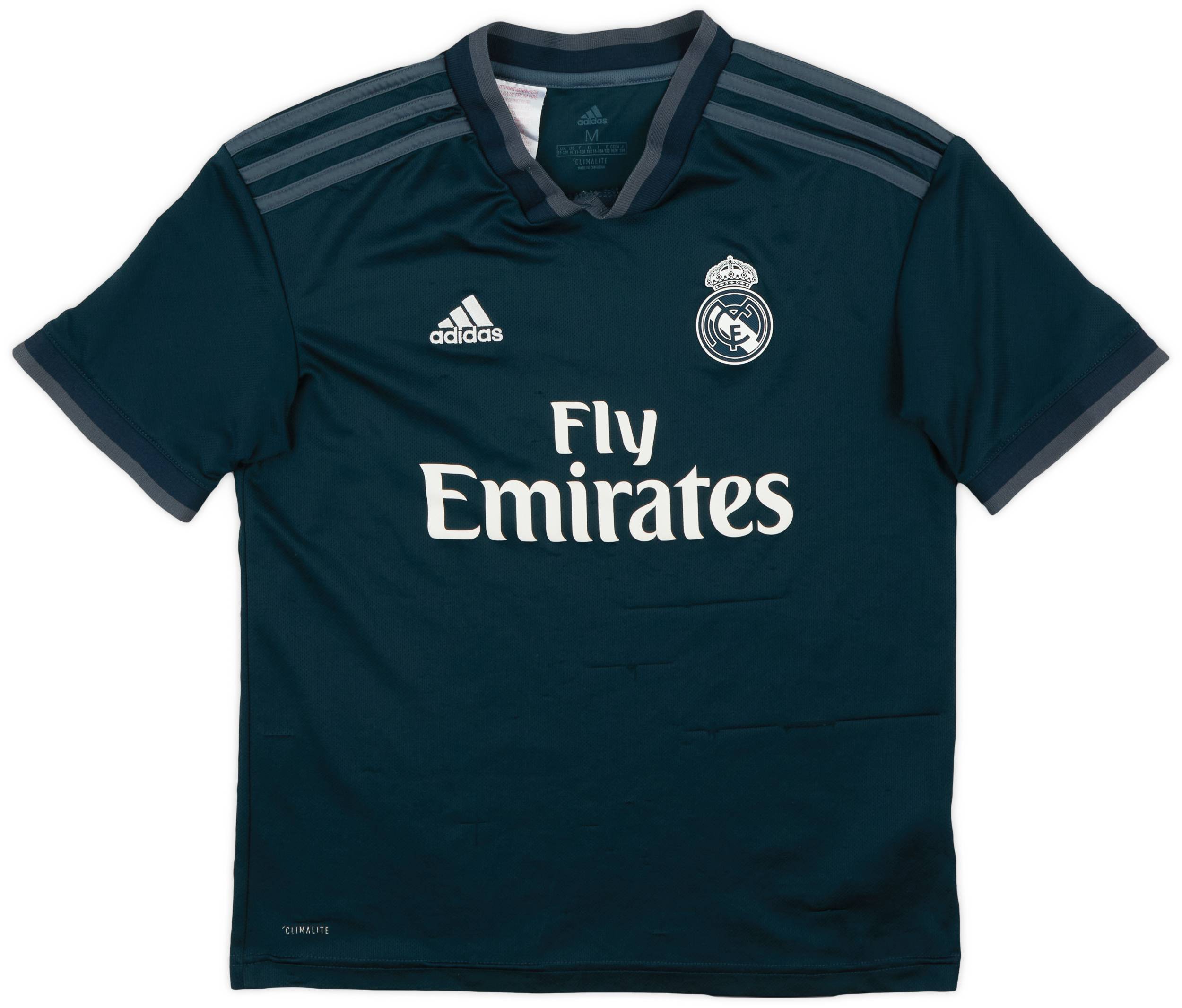 2018-19 Real Madrid Away Shirt - 5/10 - (M.Boys)