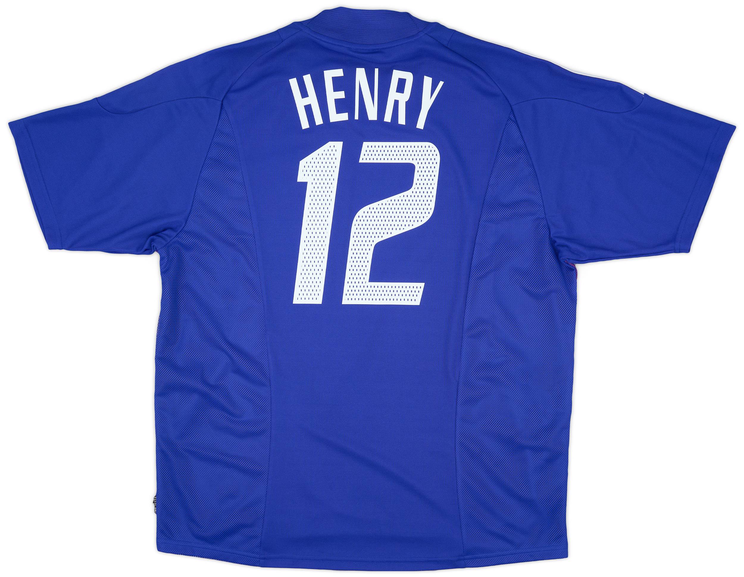 2002-04 France Home Shirt Henry #12 (XL)
