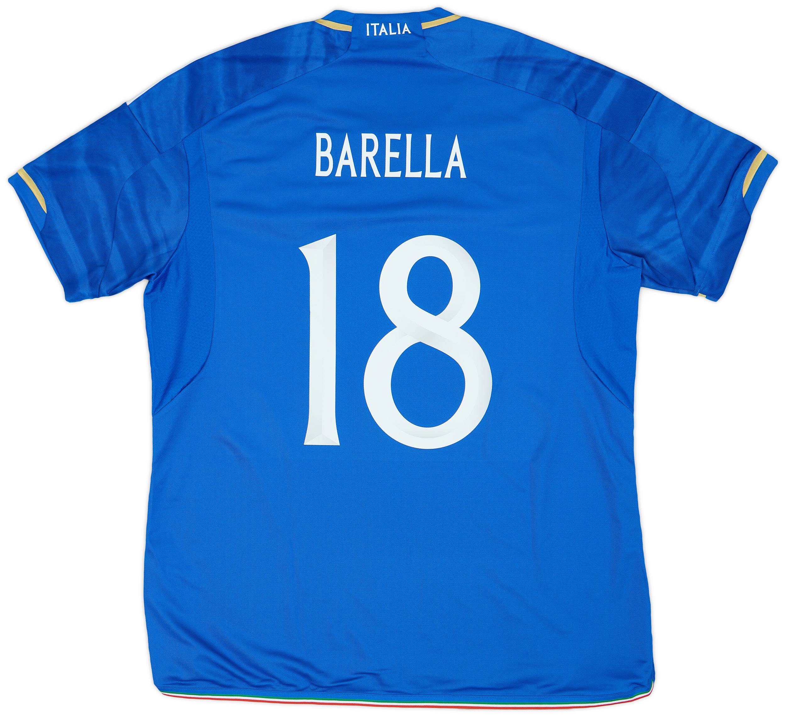 2023-24 Italy Home Shirt Barella #18 (XL)