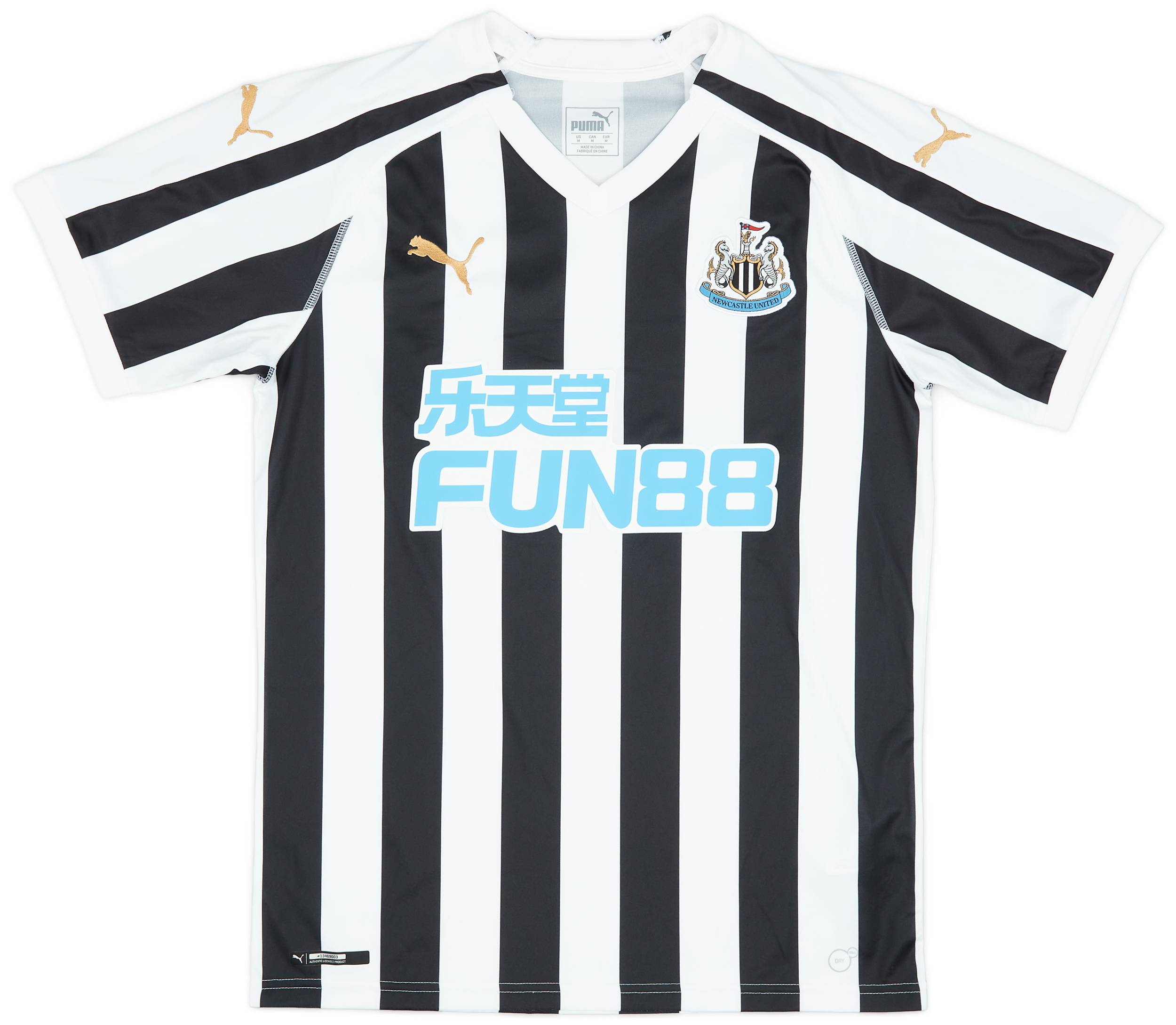 2018-19 Newcastle Home Shirt - 8/10 - (M)