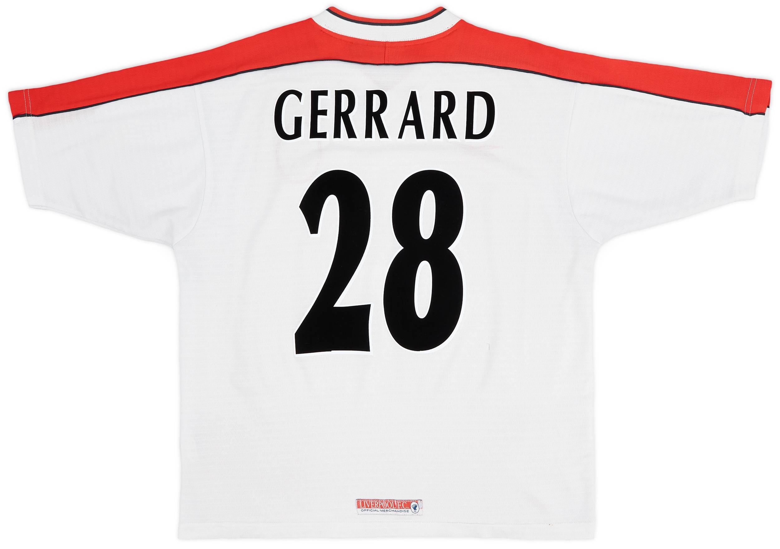 1998-99 Liverpool Away Shirt Gerrard #28 - 6/10 - (M)