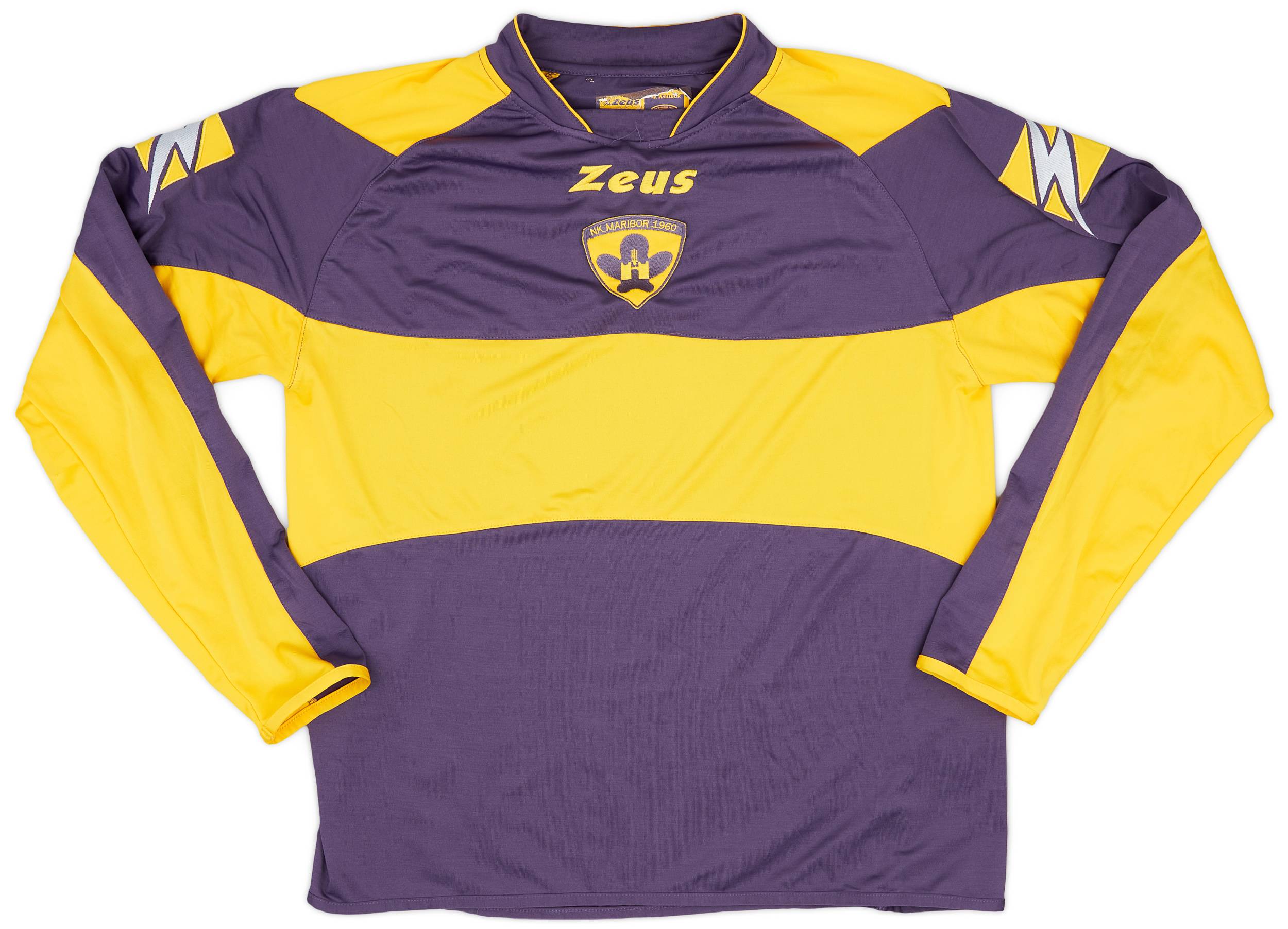 2009-10 NK Maribor Home L/S Shirt - 6/10 - (M)
