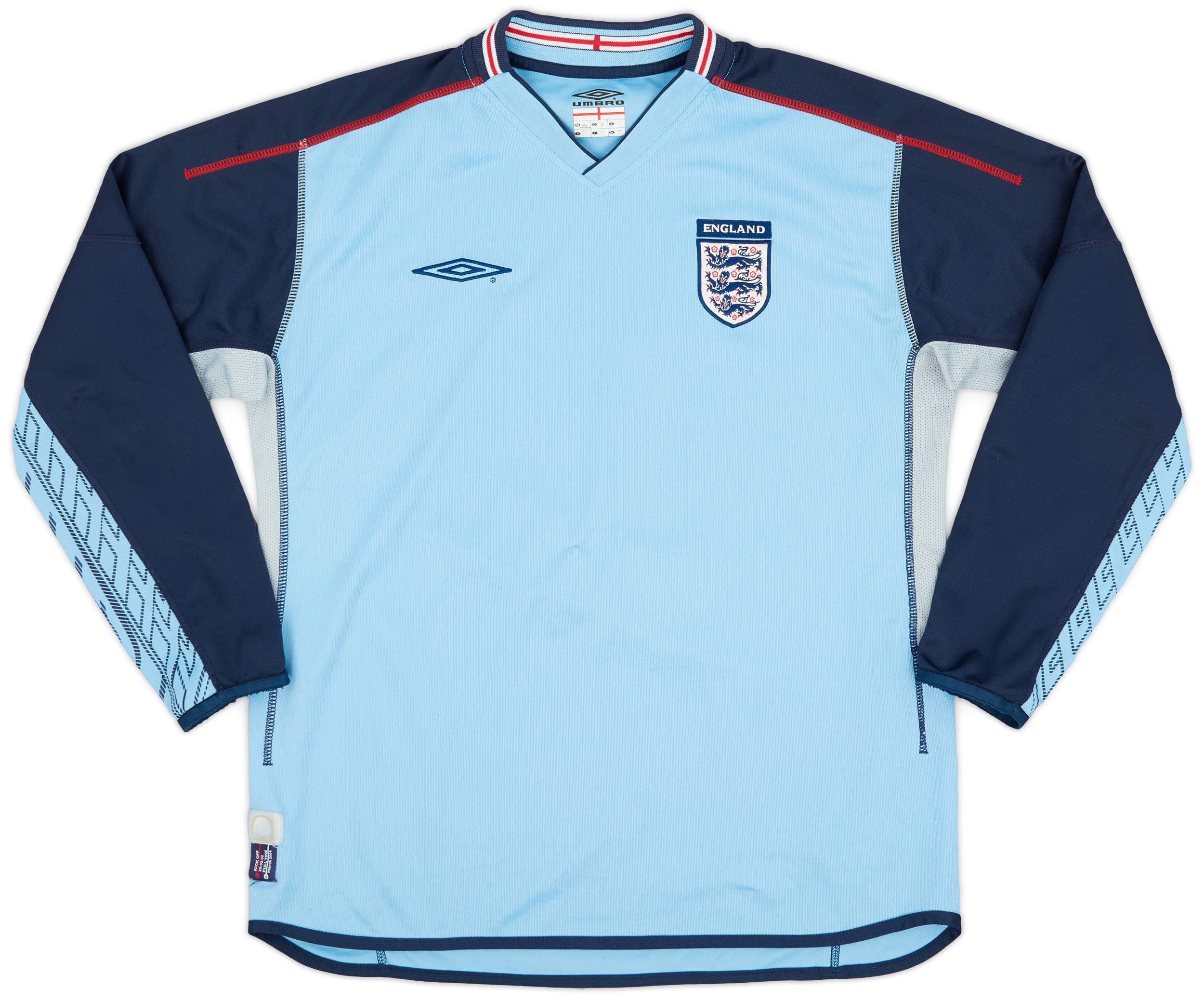 2002-03 England GK Shirt - 7/10 - (XL)