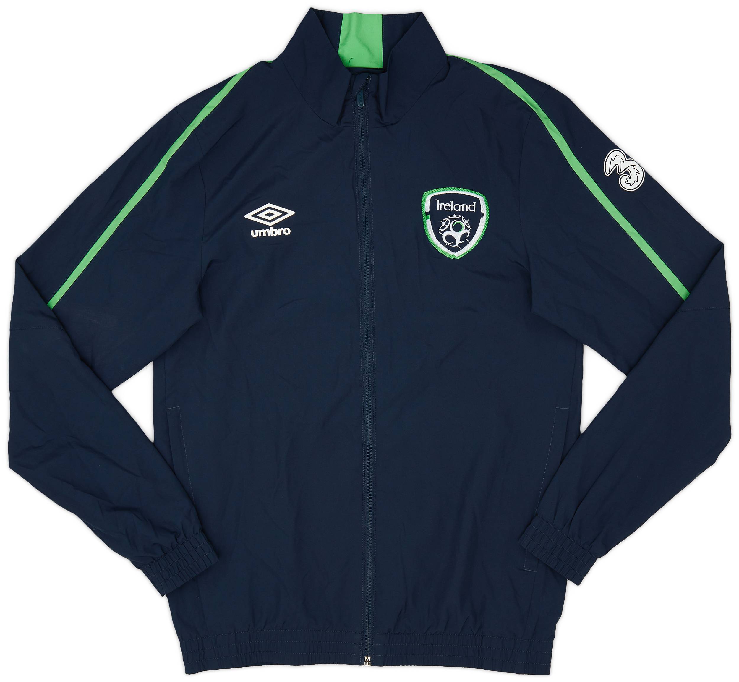 2015-16 Ireland Umbro Track Jacket - 9/10 - (S)