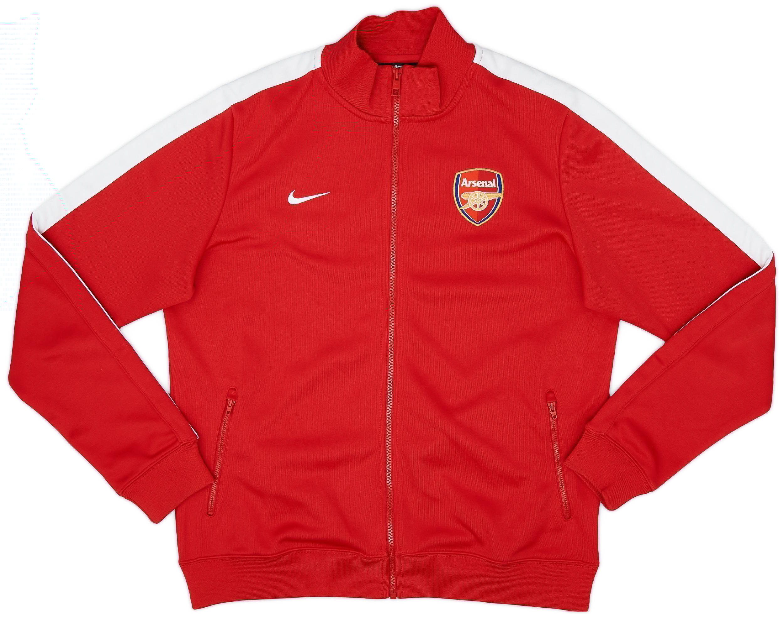 2013-14 Arsenal Nike N98 Track Jacket - 9/10 - (L)