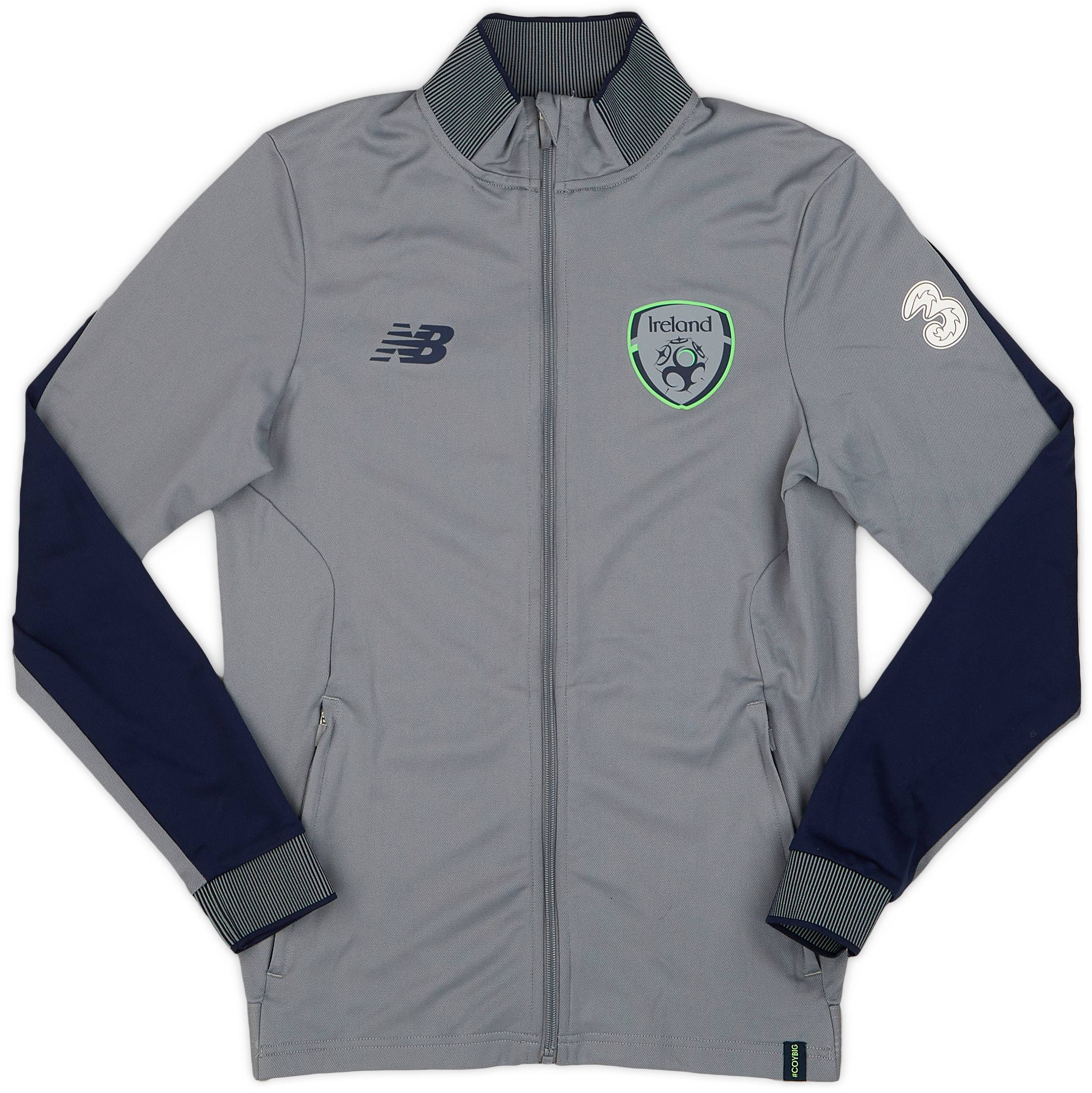 2017-18 Ireland New Balance Track Jacket - 9/10 - (S)