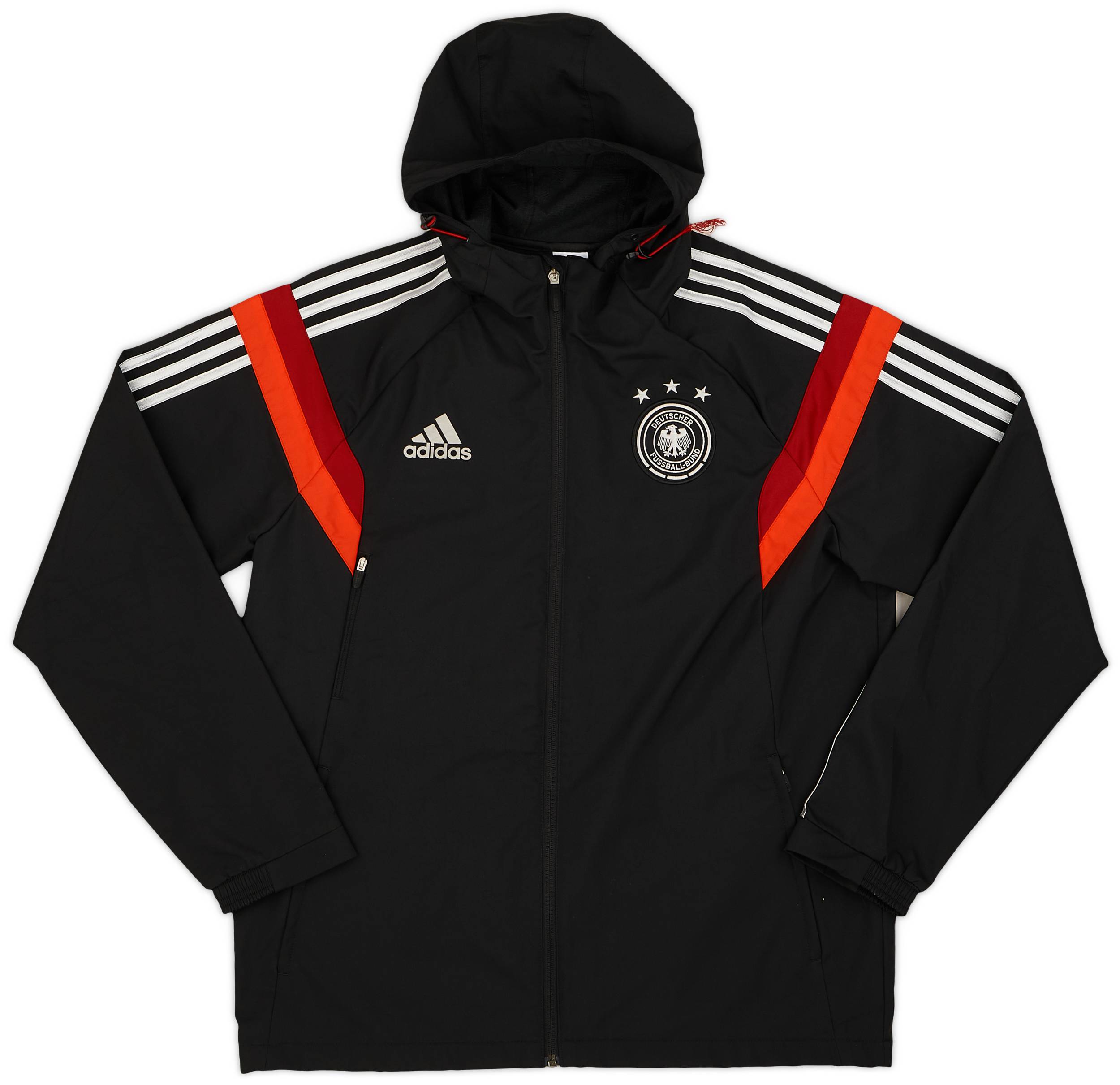 2013-14 Germany adidas Hooded Rain Jacket - 9/10 - (L)