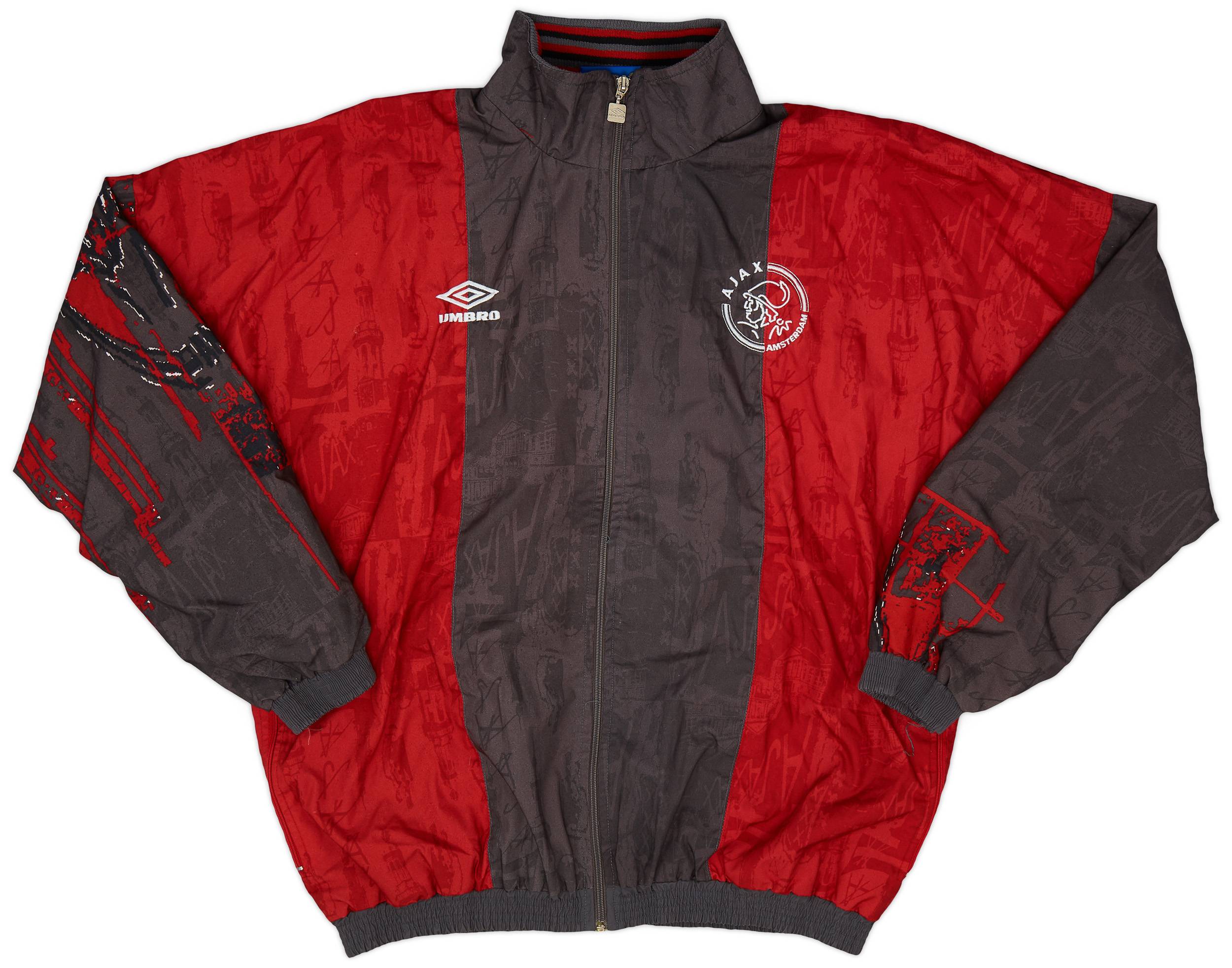 1996-97 Ajax Umbro Track Jacket - 9/10 - (XL)