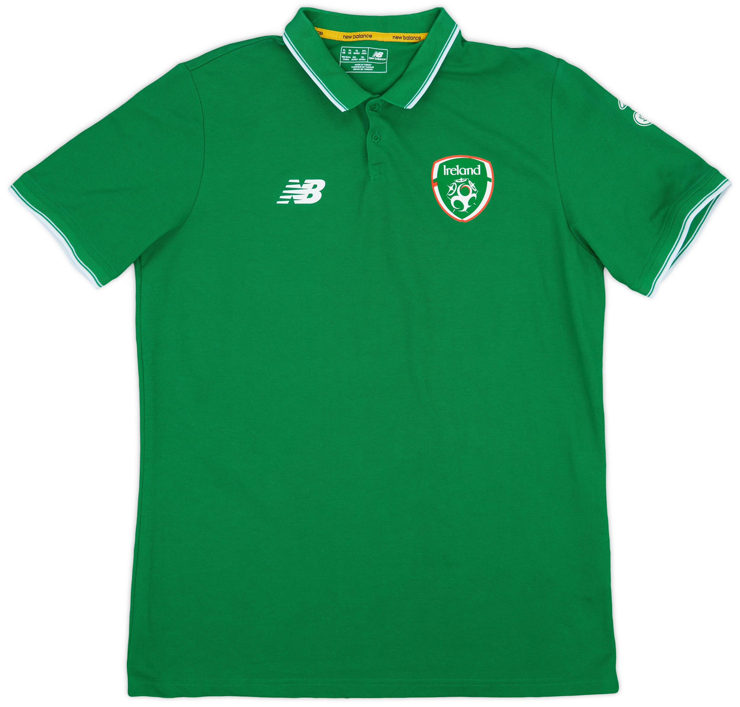 2019-20 Ireland New Balance Polo Shirt - 9/10 - (XL)
