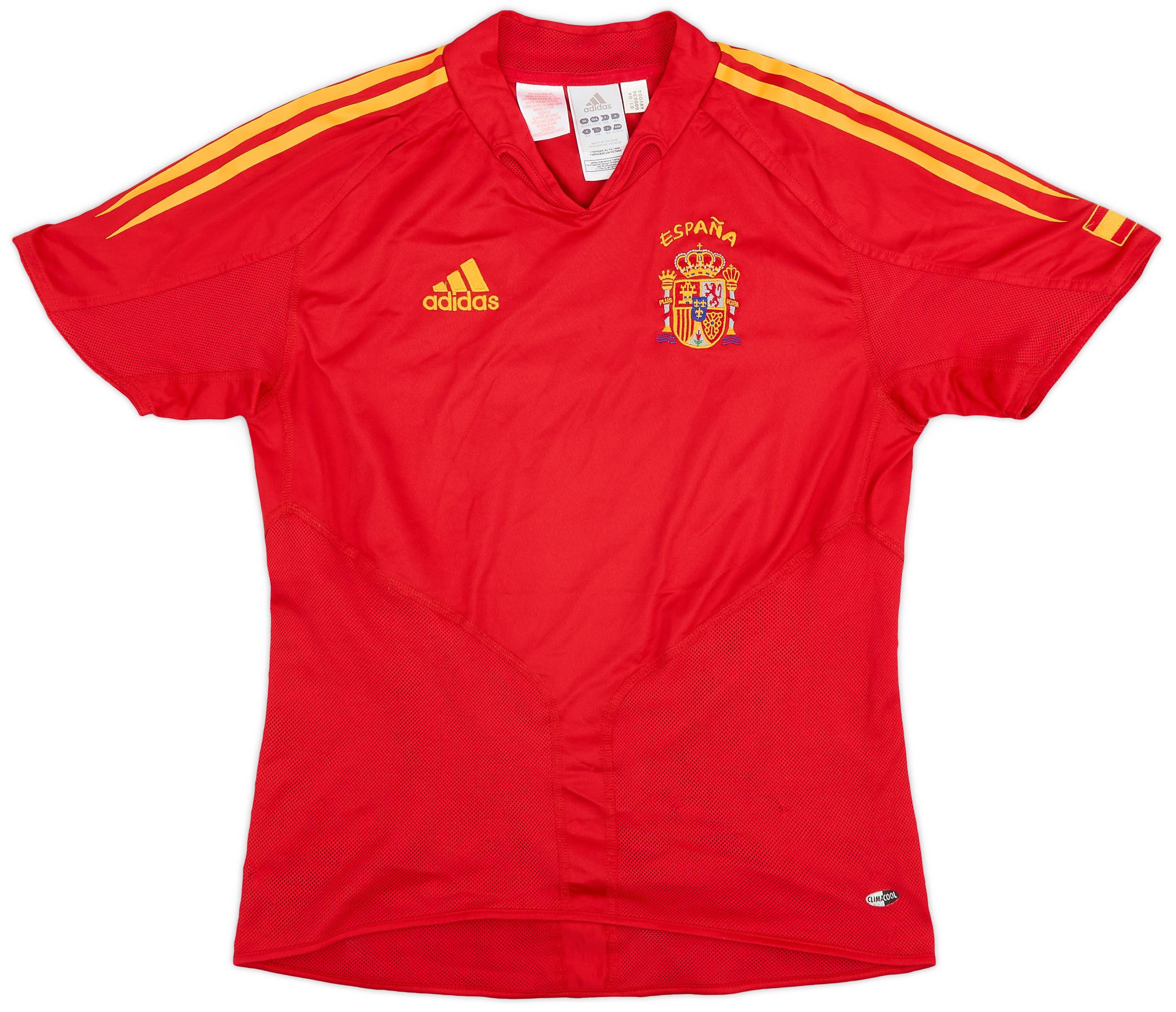2004-06 Spain Home Shirt - 8/10 - (XL.Boys)