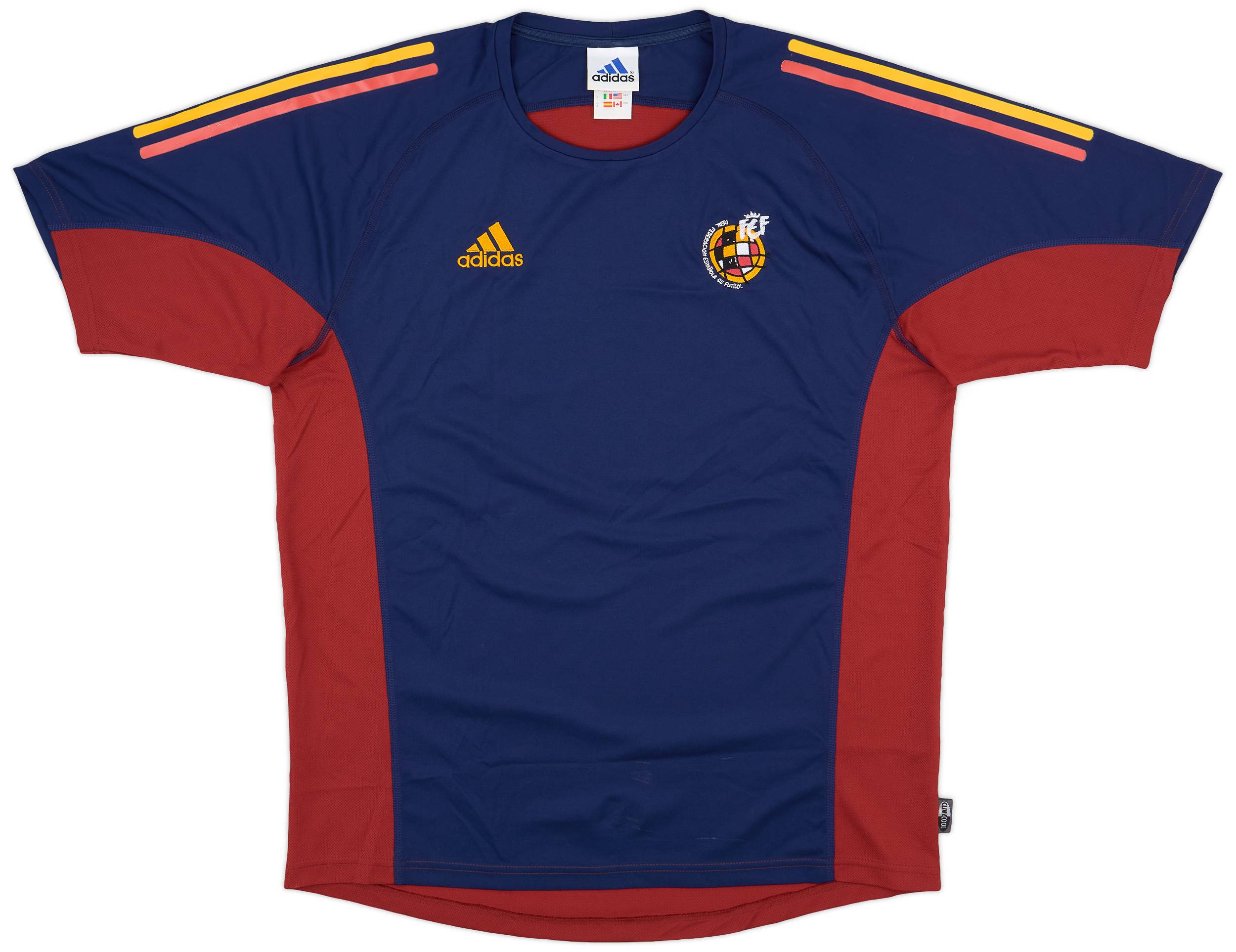2002-04 Spain adidas Training Shirt - 8/10 - (L)