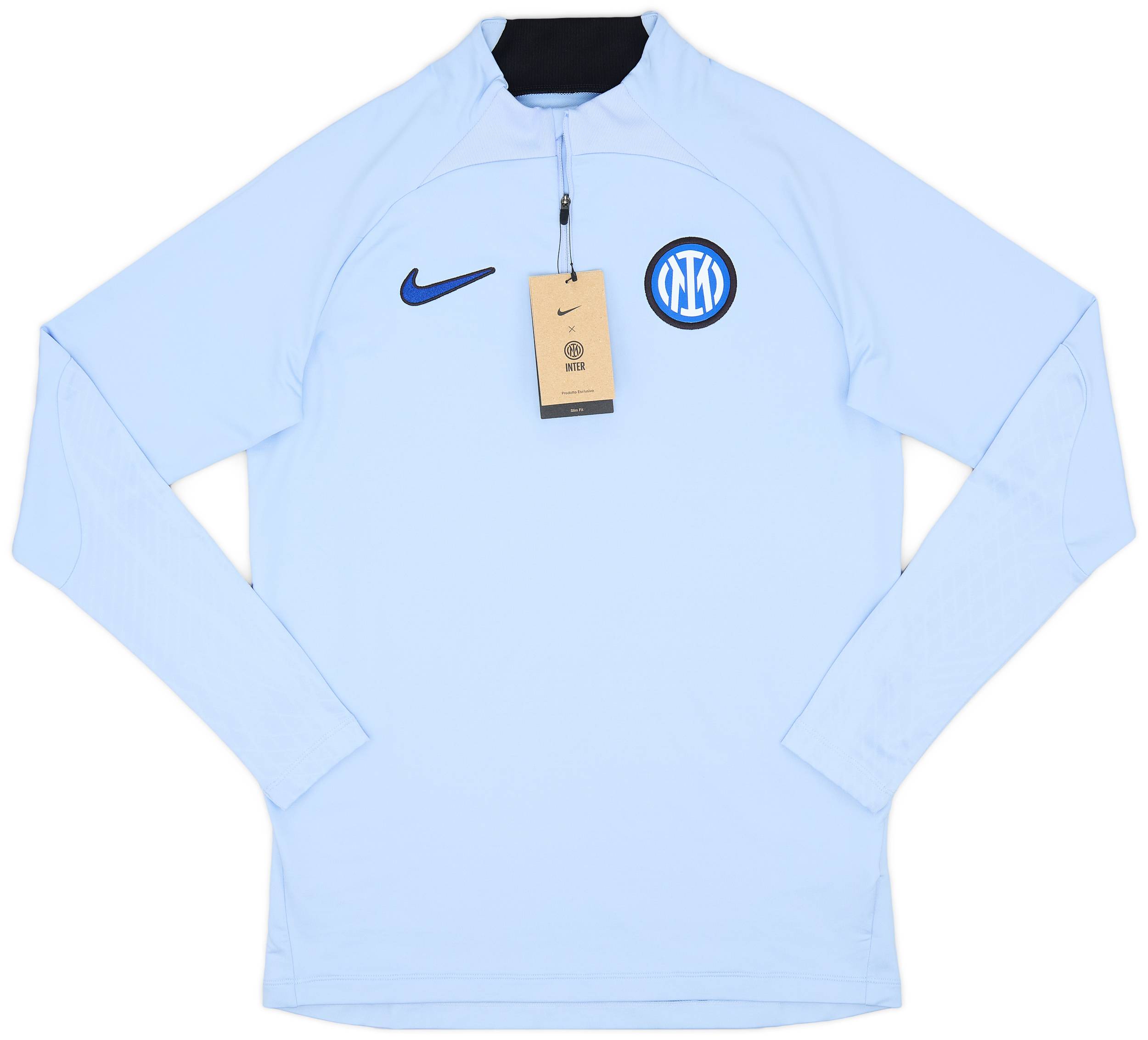 2023-24 Inter Milan Nike Training 1/4 Zip L/S Top (M)