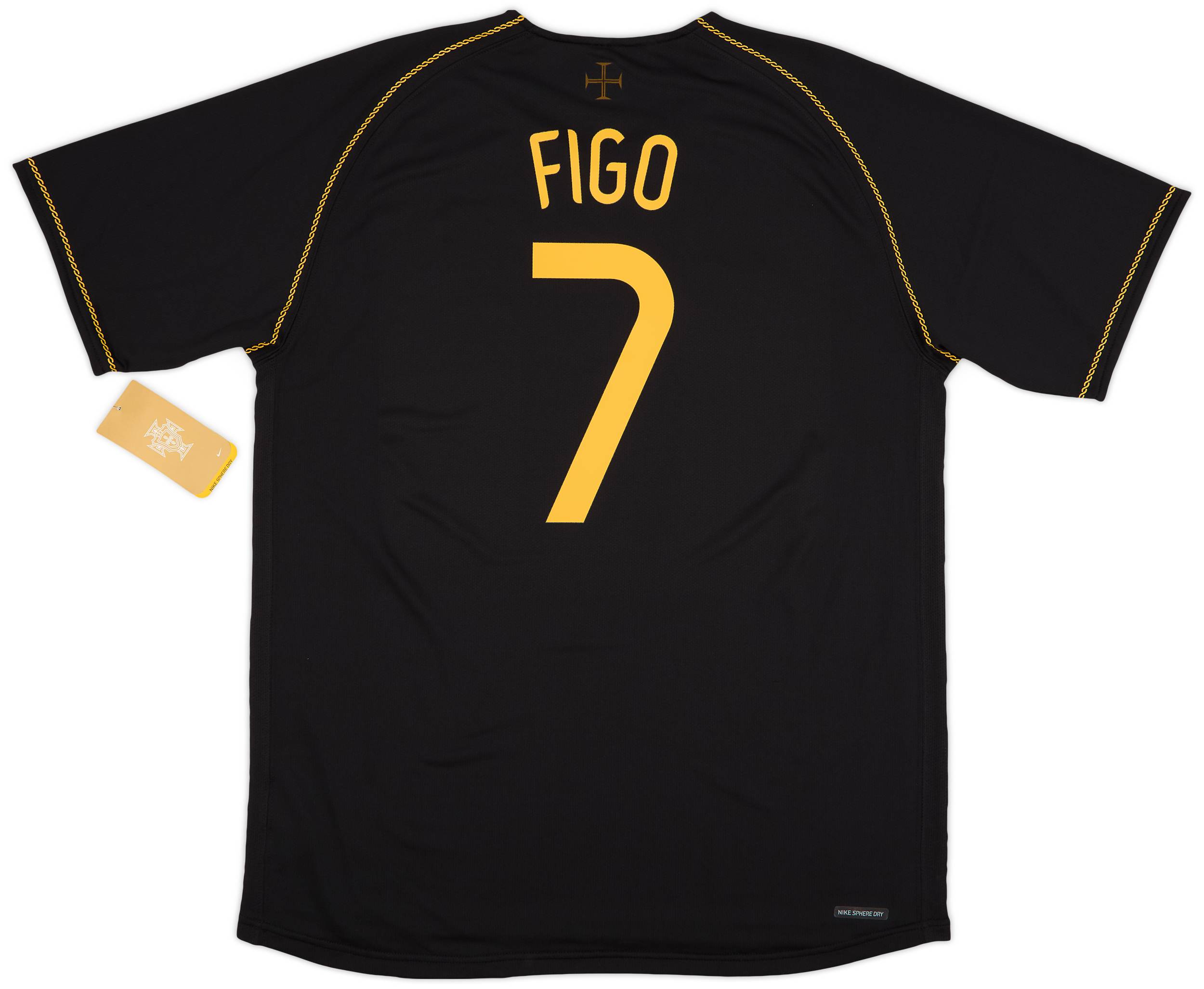 2006-07 Portugal Away Shirt Figo #7 (XL)