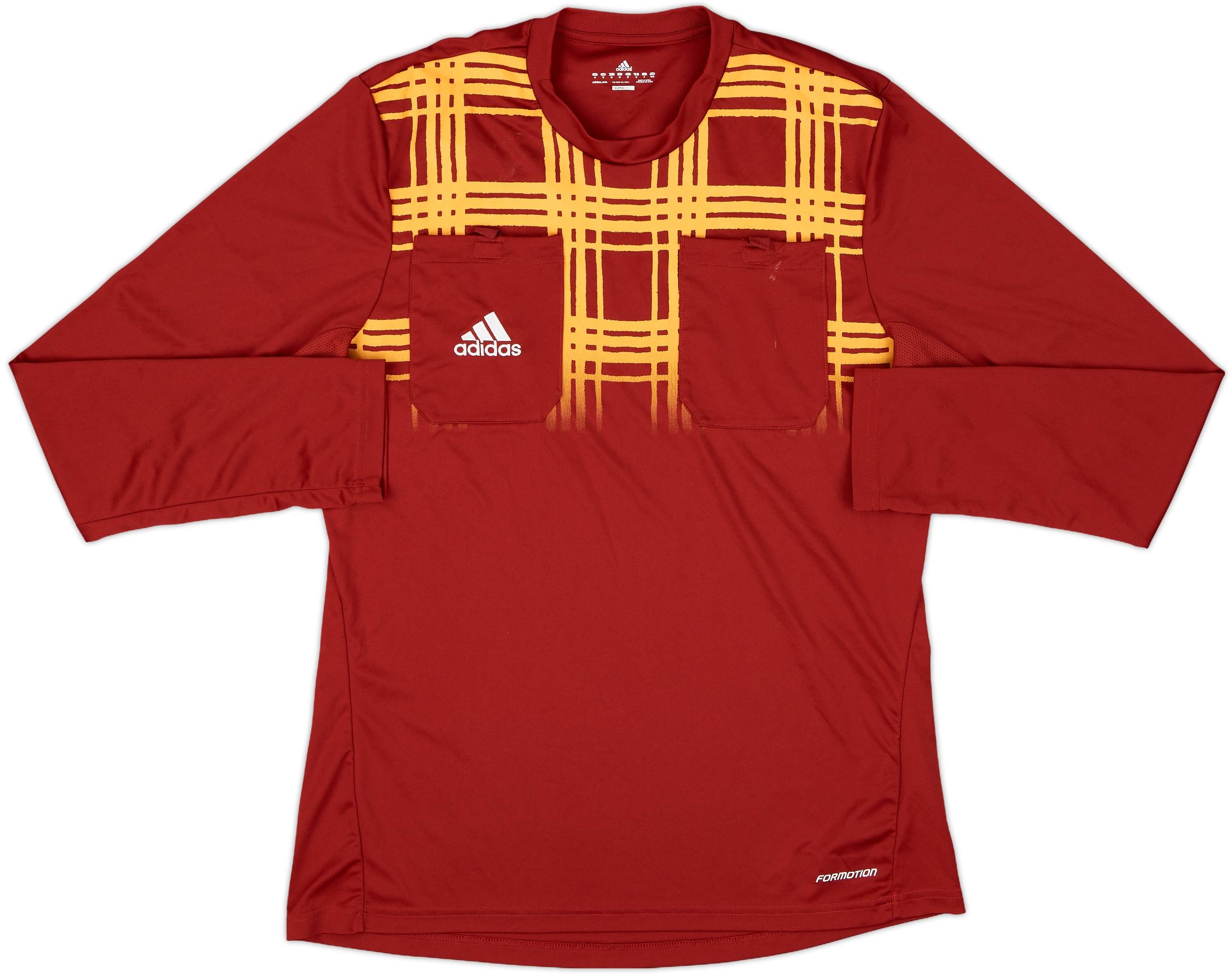 2013-14 adidas UEL Referee L/S Shirt - 6/10 - (M)