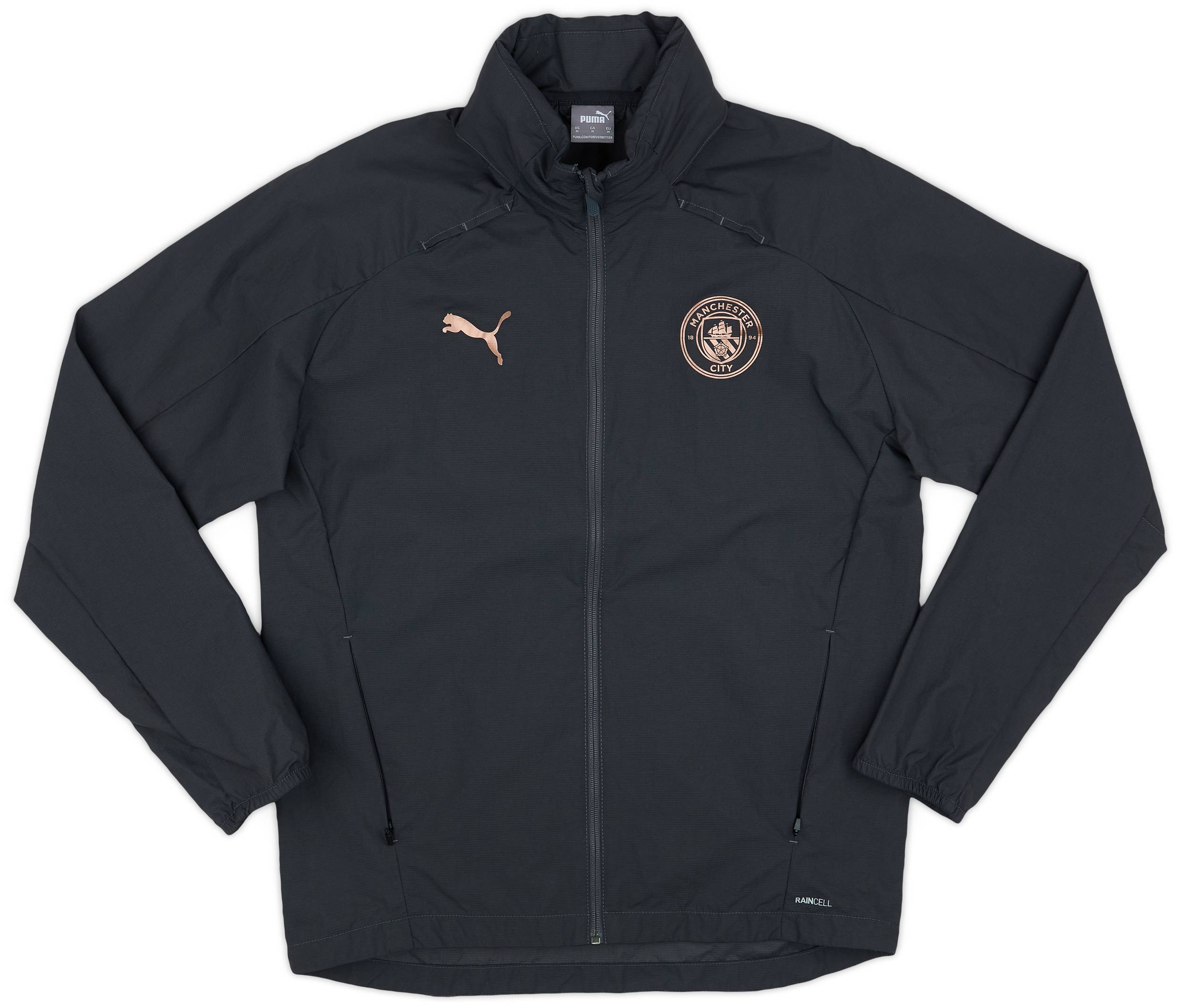 2020-21 Manchester City Puma Rain Jacket - As New - (M)