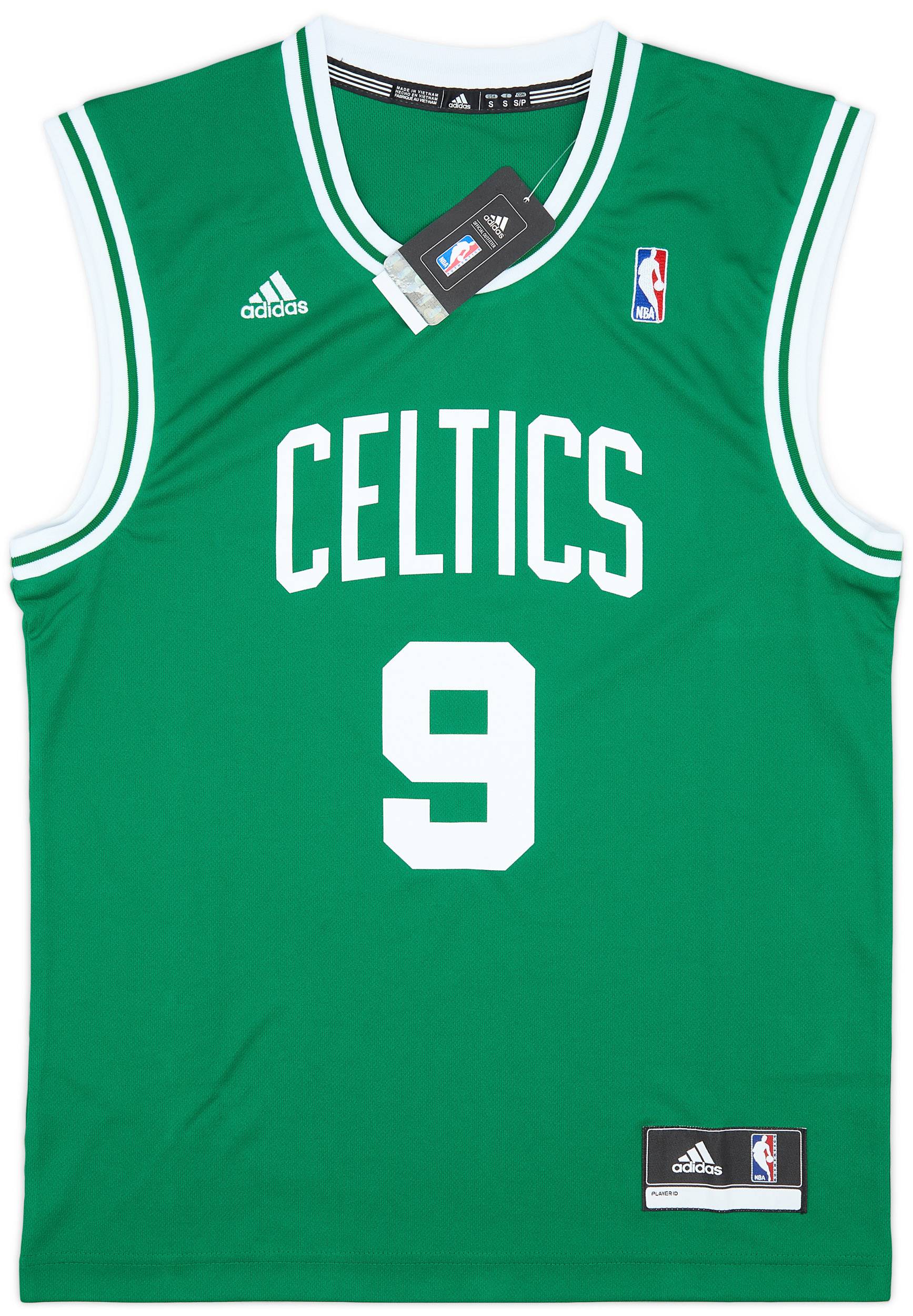 2010-14 Boston Celtics Rondo #9 adidas Away Jersey (S)