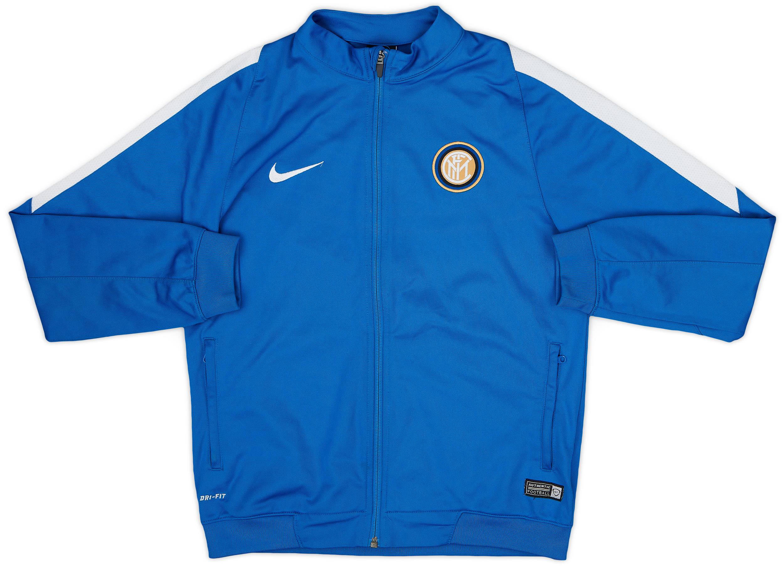 2015-16 Inter Milan Nike Track Jacket - 8/10 - (L.Boys)