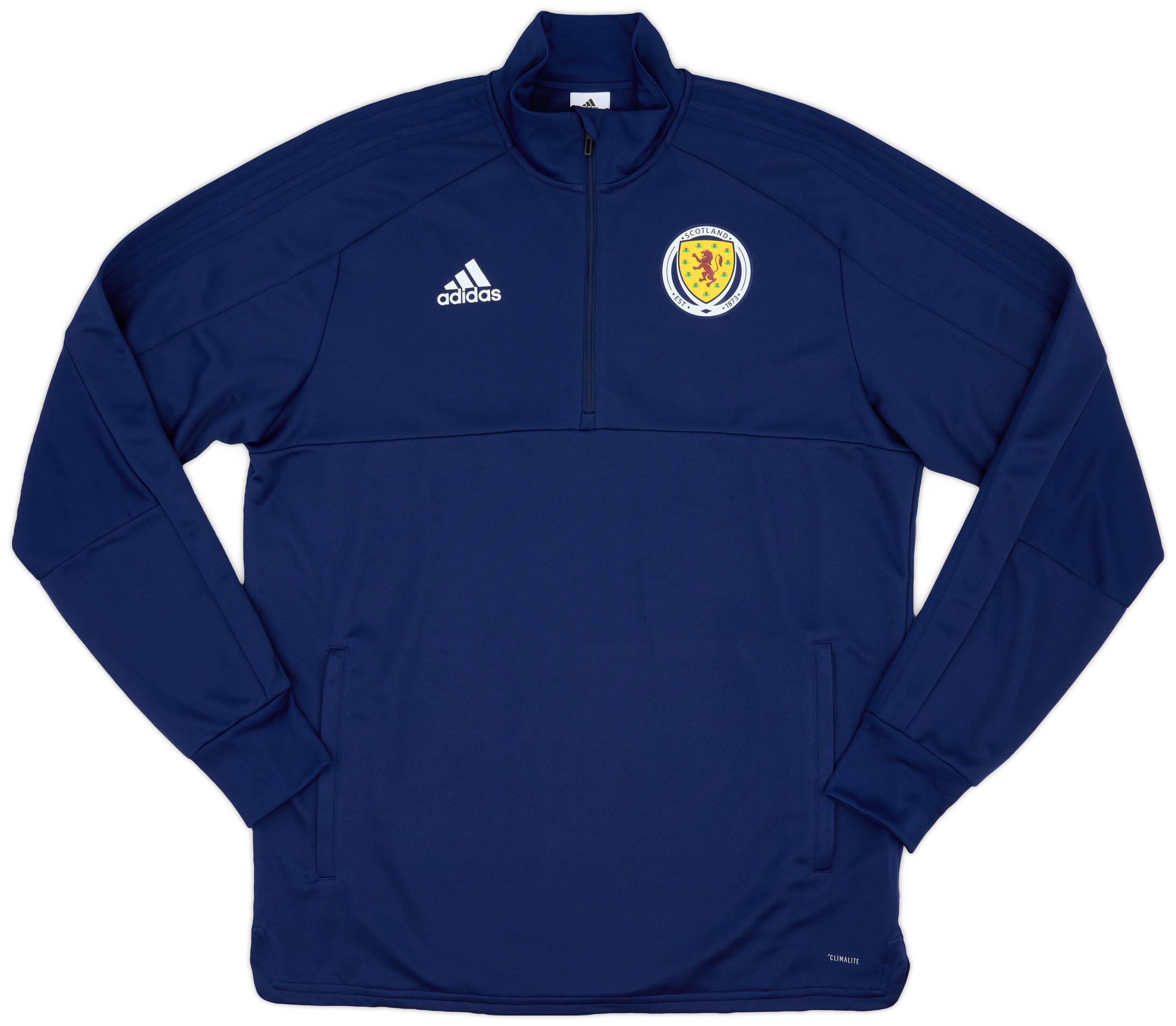 2018-19 Scotland adidas 1/4 Zip Training Top (XL)