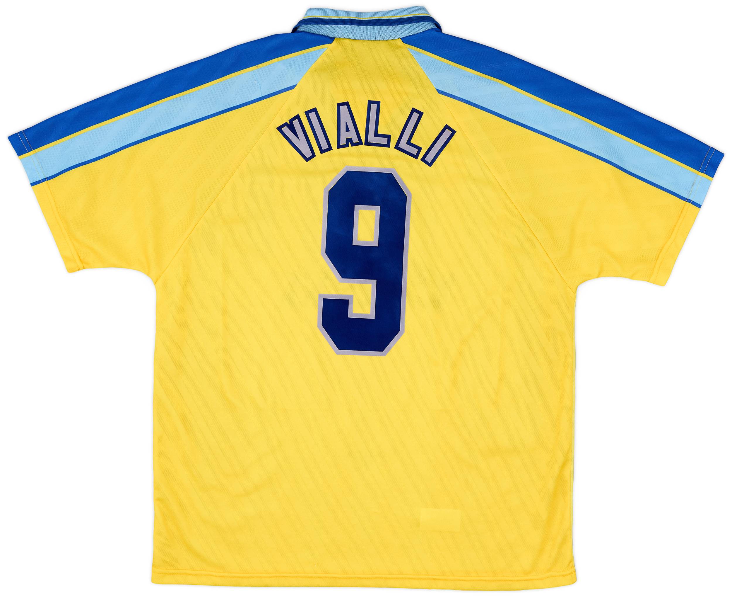 1996-97 Chelsea Away Shirt Vialli #9 - 9/10 - (XL)