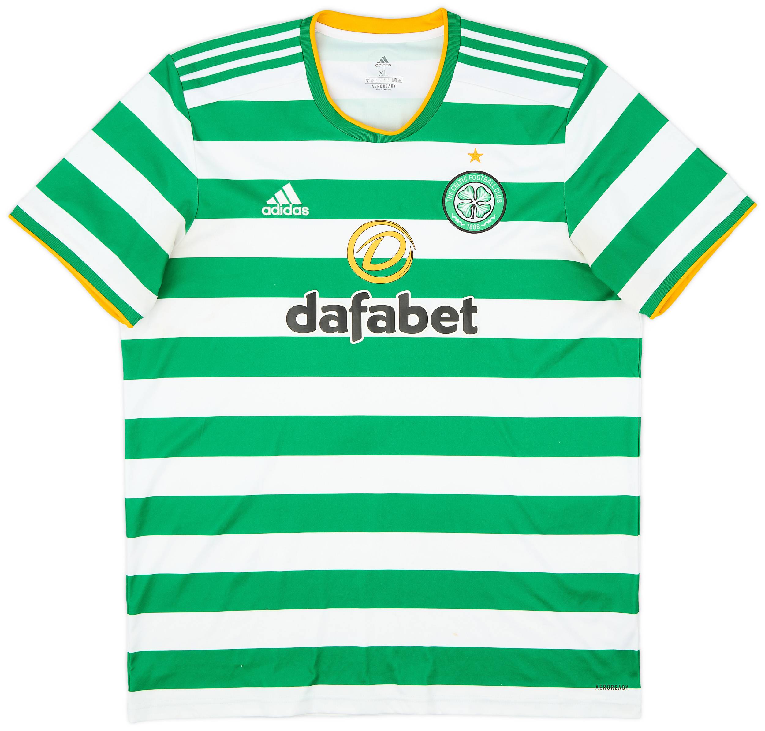2020-21 Celtic Home Shirt - 5/10 - (XL)