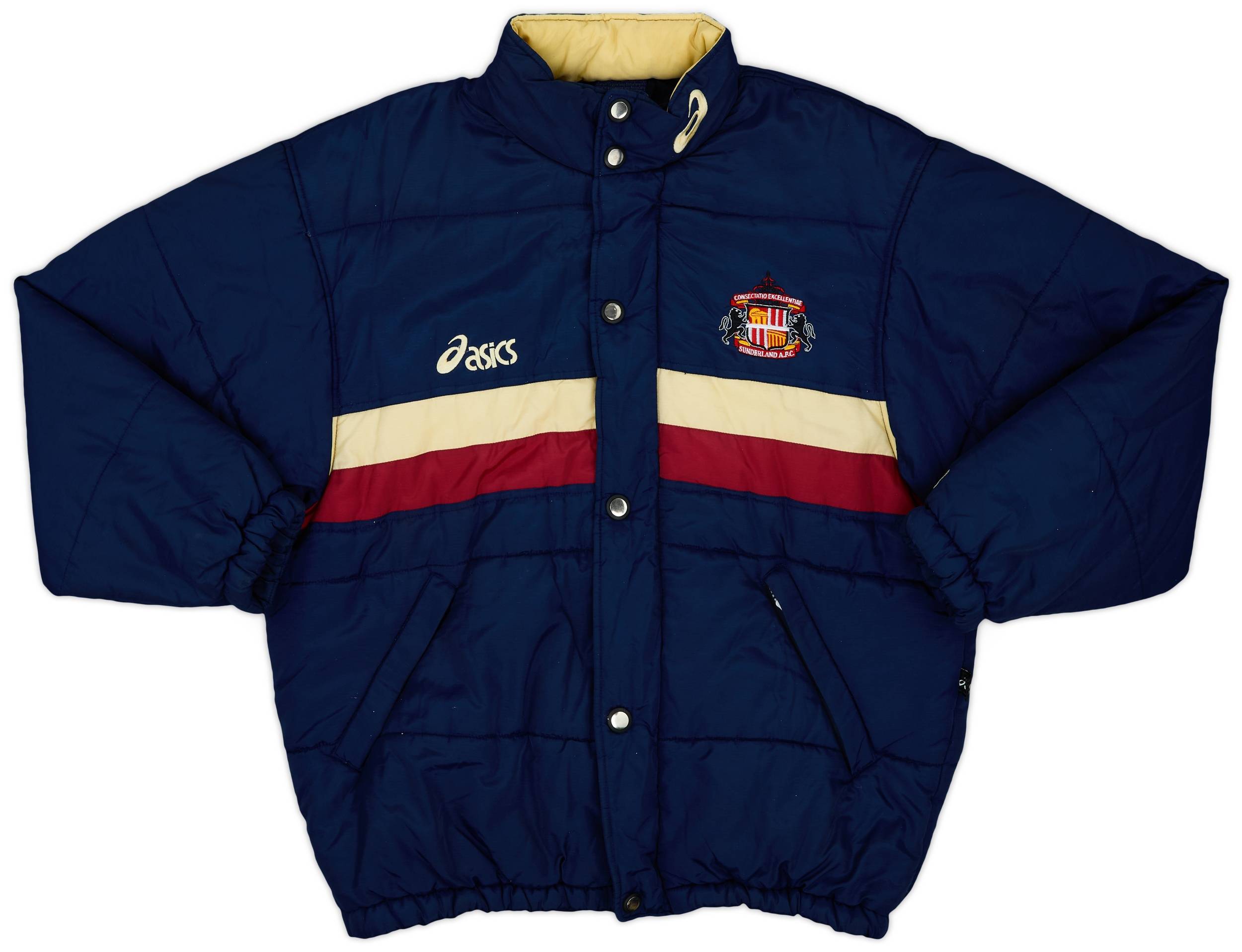1997-98 Sunderland Asics Padded Bench Coat - 8/10 - (L)