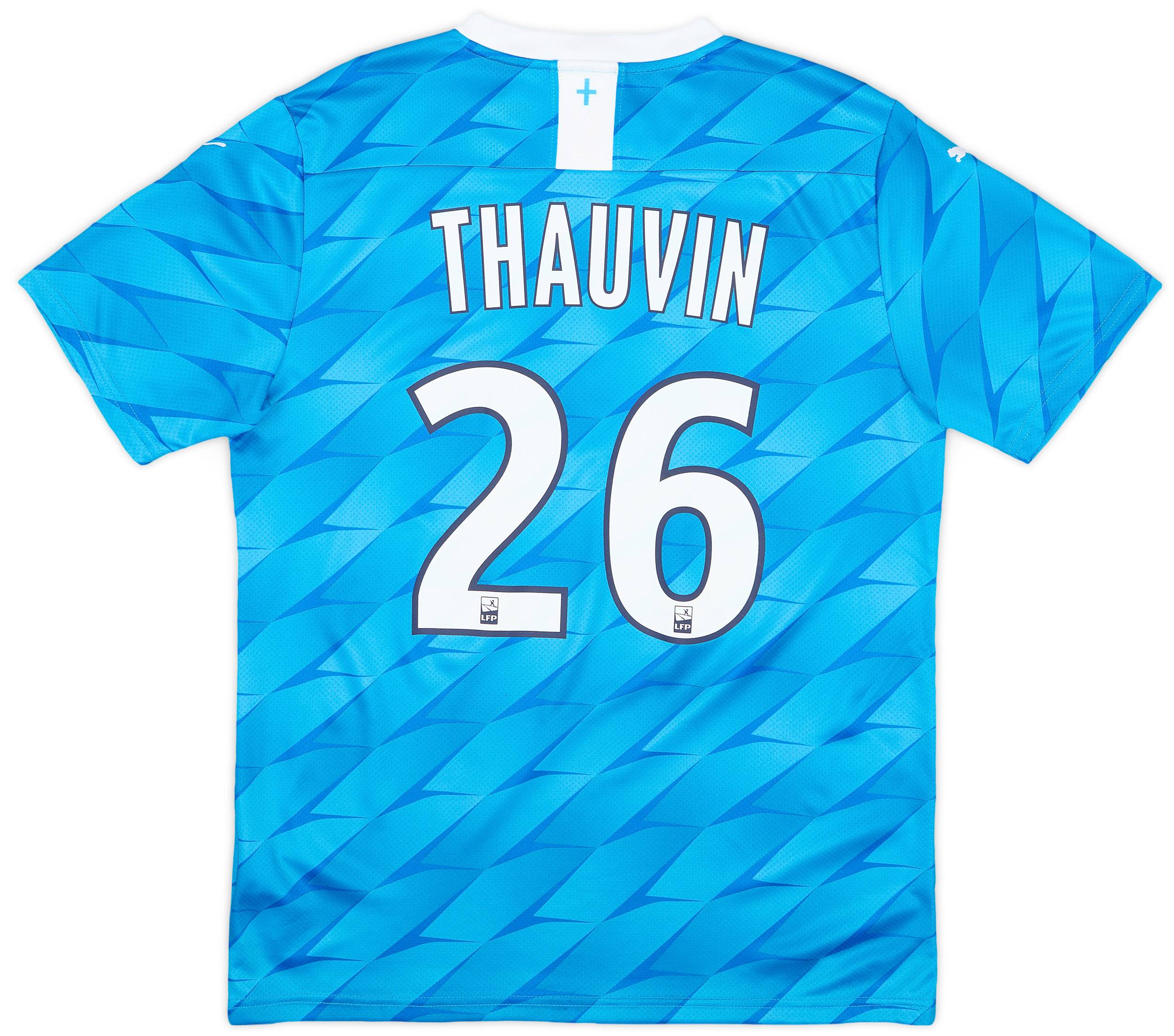 2019-20 Olympique Marseille Away Shirt Thauvin #26 (M)