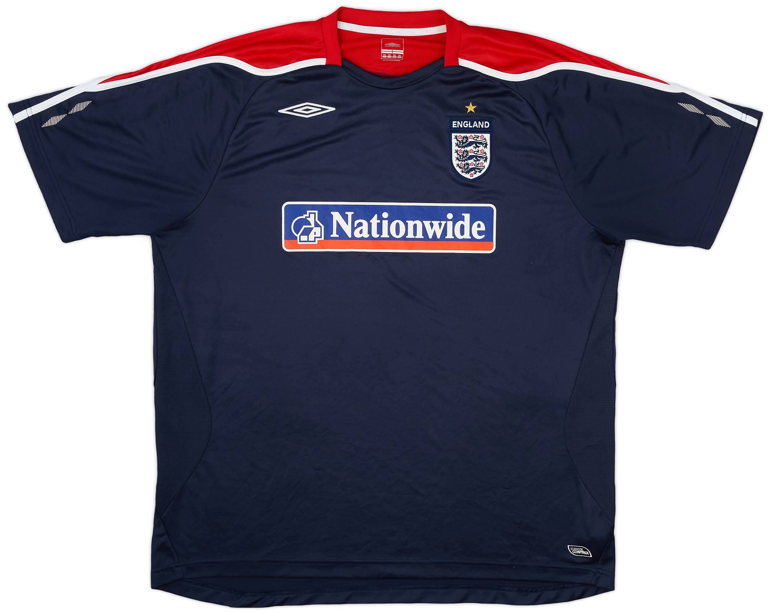 2004-06 England Umbro Training Shirt - 8/10 - (XXL)
