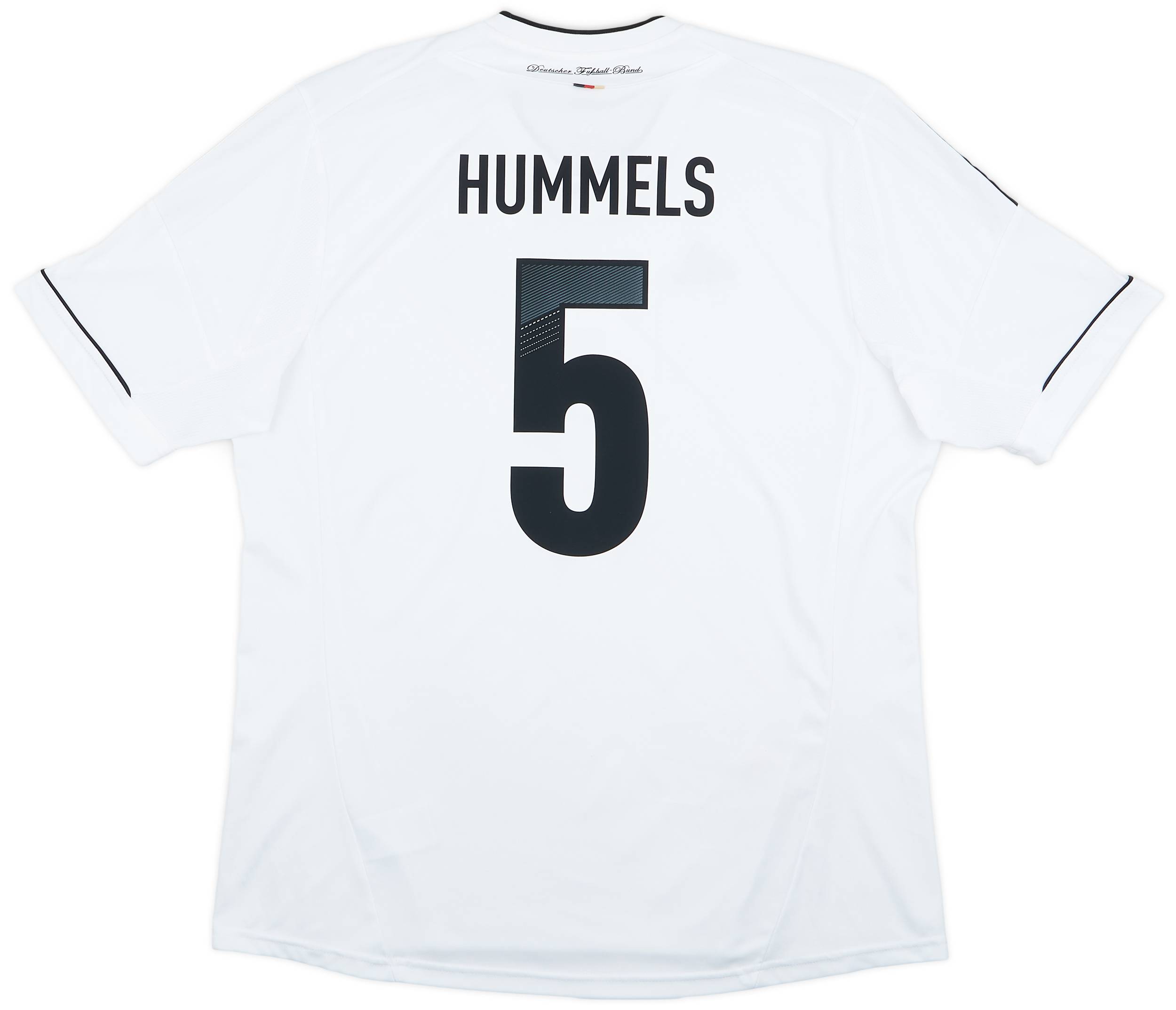 2012-14 Germany Home Shirt Hummels #5 - 10/10 - (XL)