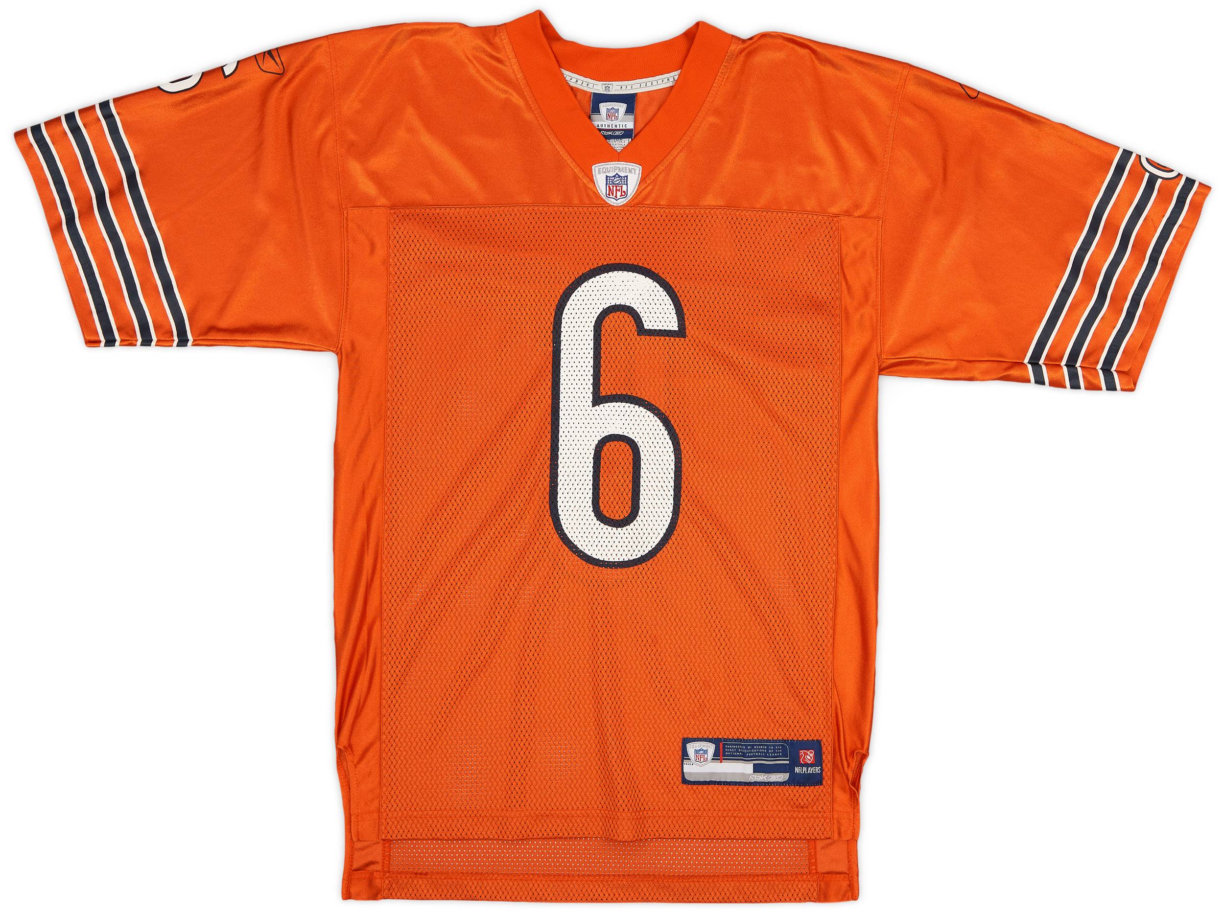 2009 Chicago Bears Cutler #6 Reebok On Field Alternate Jersey (Excellent) S