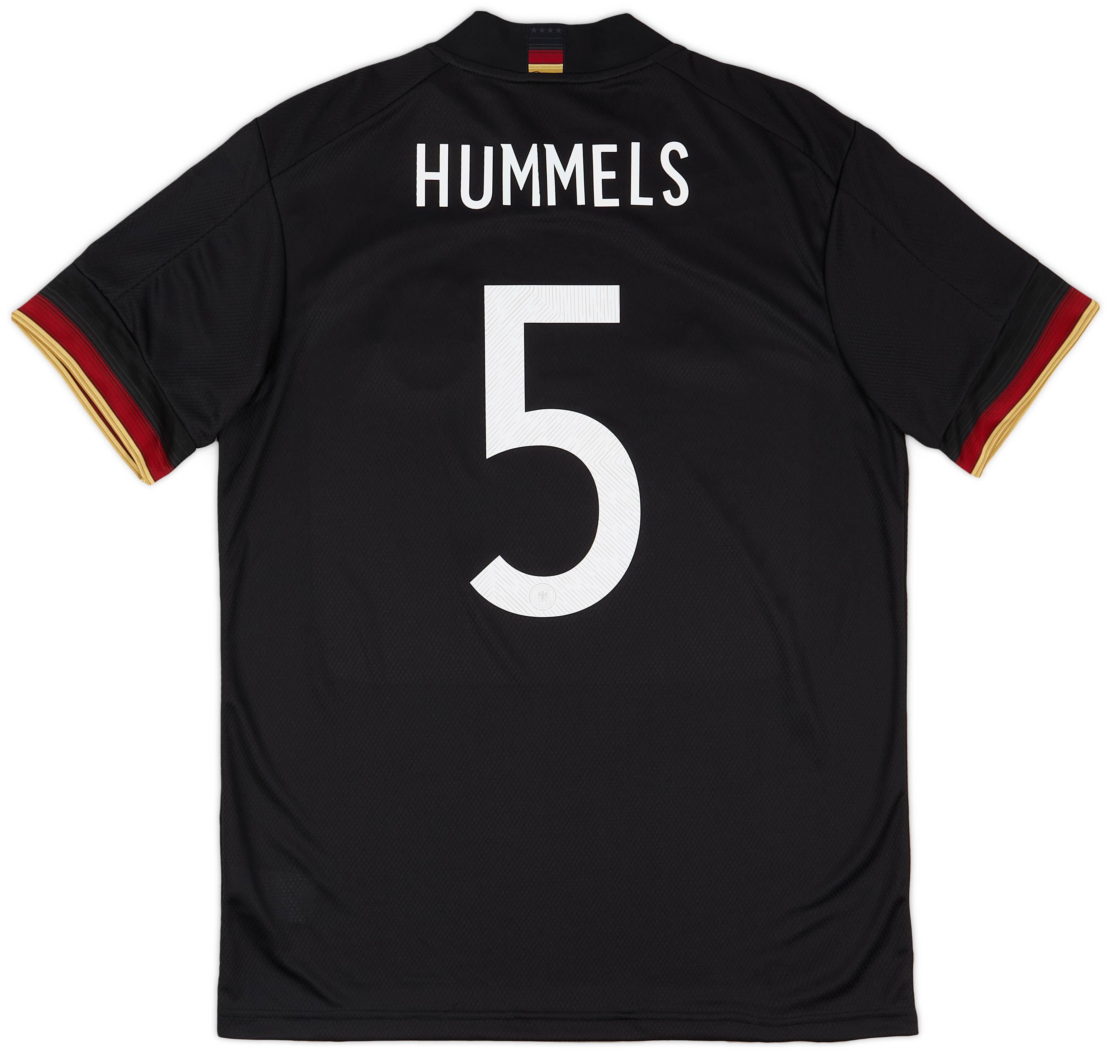 2020-21 Germany Away Shirt Hummels #5 - 9/10