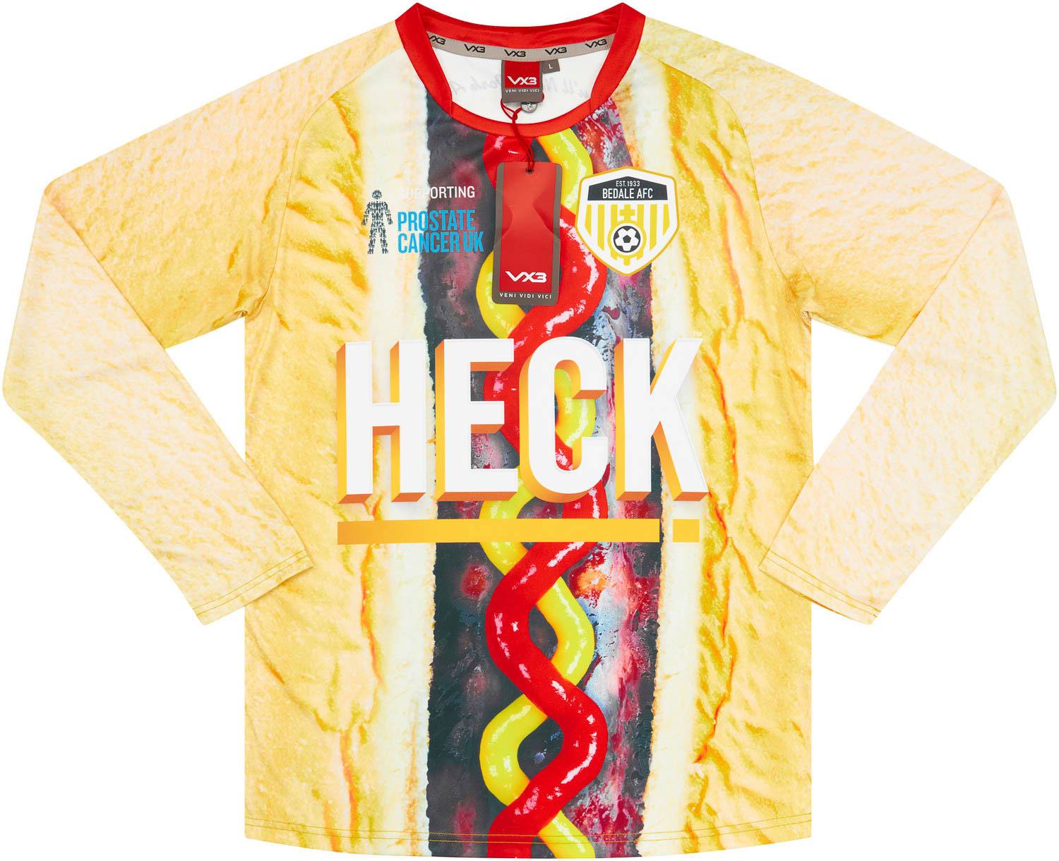 2018-19 AFC Bedale Hot Dog L/S Shirt