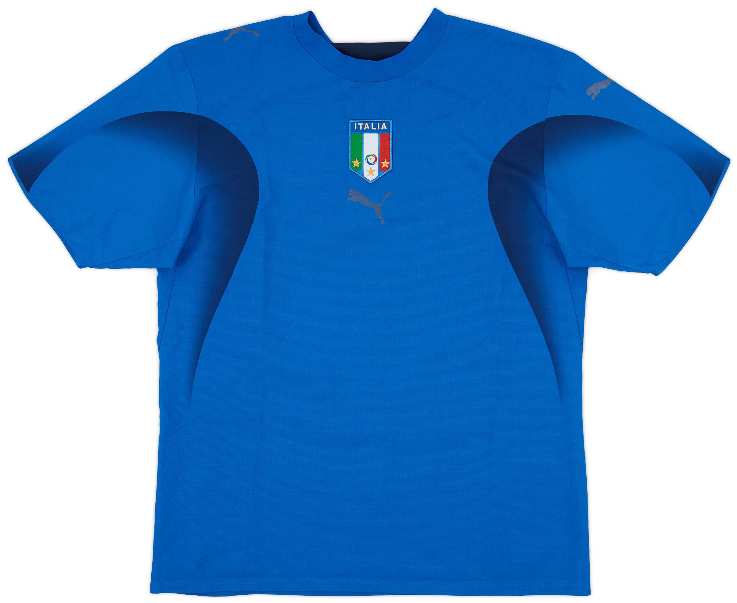 2006 Italy Home Shirt - 4/10 - (L)