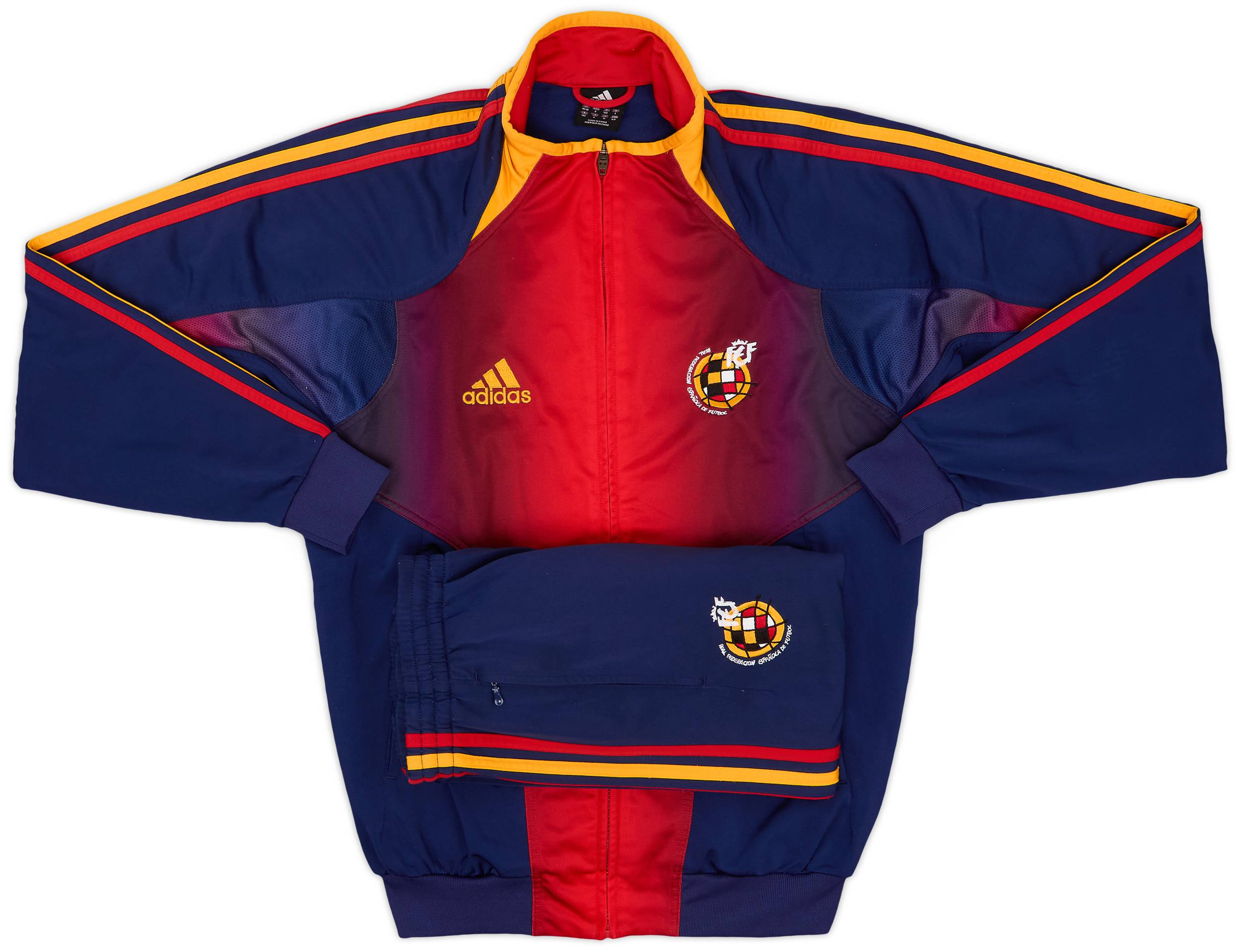 2004-06 Spain adidas Tracksuit - 8/10 - (S)