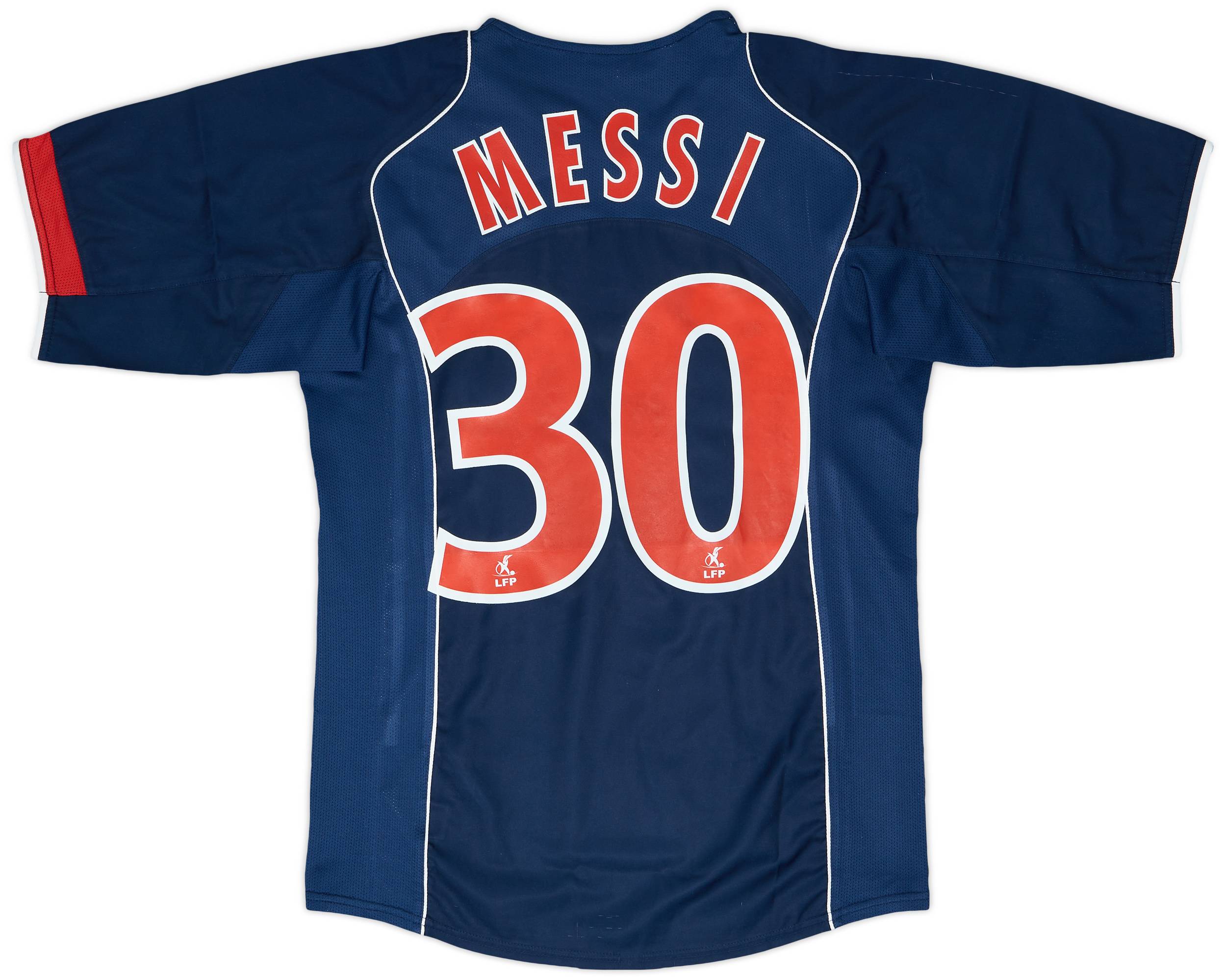 2004-05 Paris Saint-Germain Home Shirt Messi #30 - 9/10 - (S)